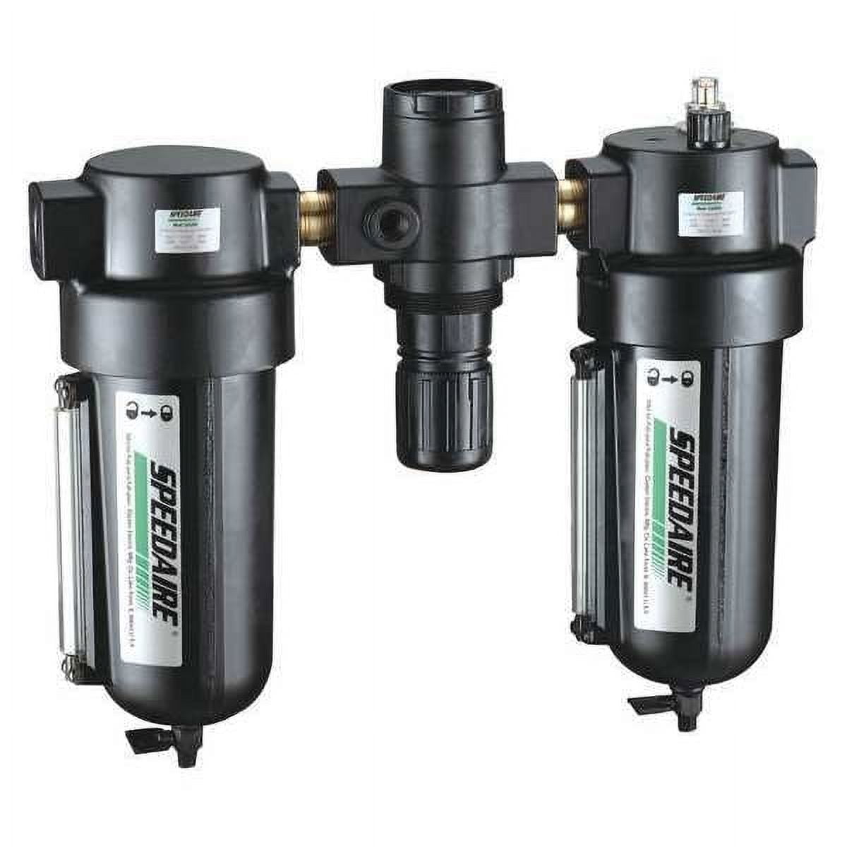 Speedaire FRL,3 pcs,1" NPT,5 micron,275 cfm 4ZM03 - Walmart.com