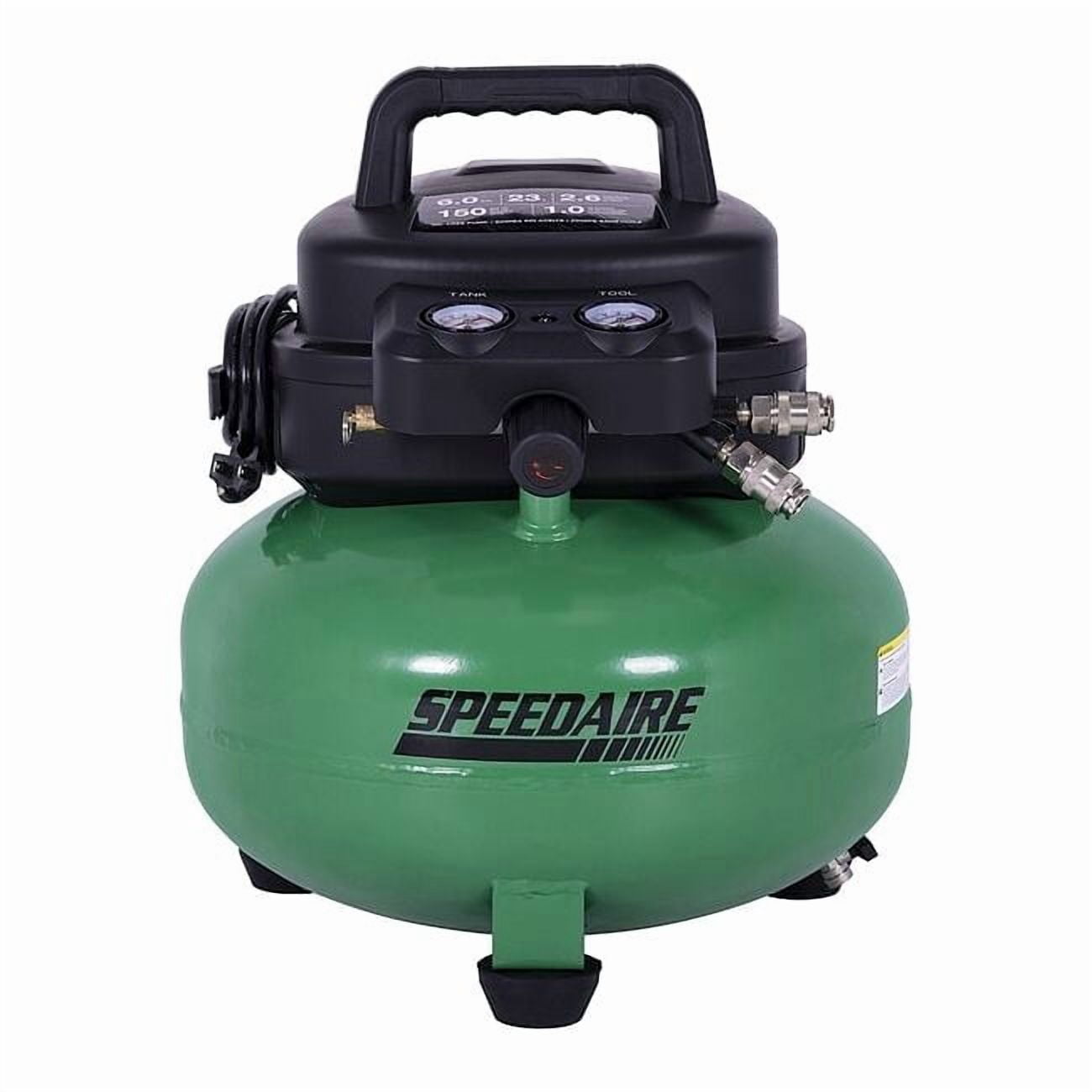 Speedaire Portable Air Compressor,Oil Free,120V AC 810RA7 - Walmart.com