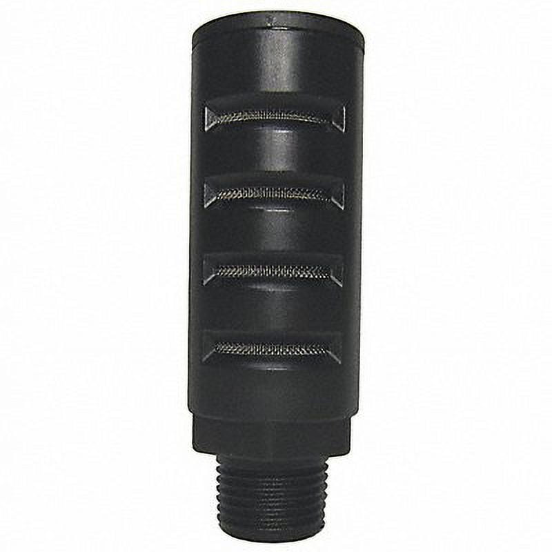 Speedaire Silencer Muffler,1/2 in NPT,1-1/8 Hex 1EJW3 - Walmart.com