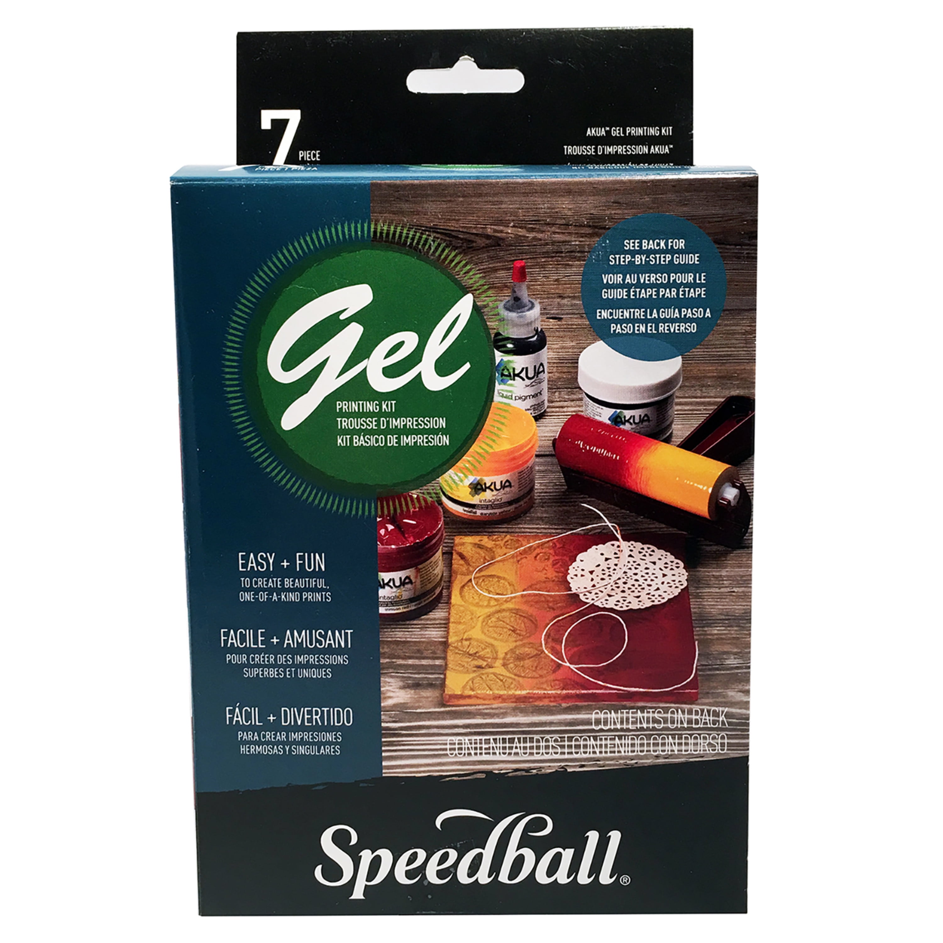 Speedball Akua Gel Printing Kit - Walmart.com