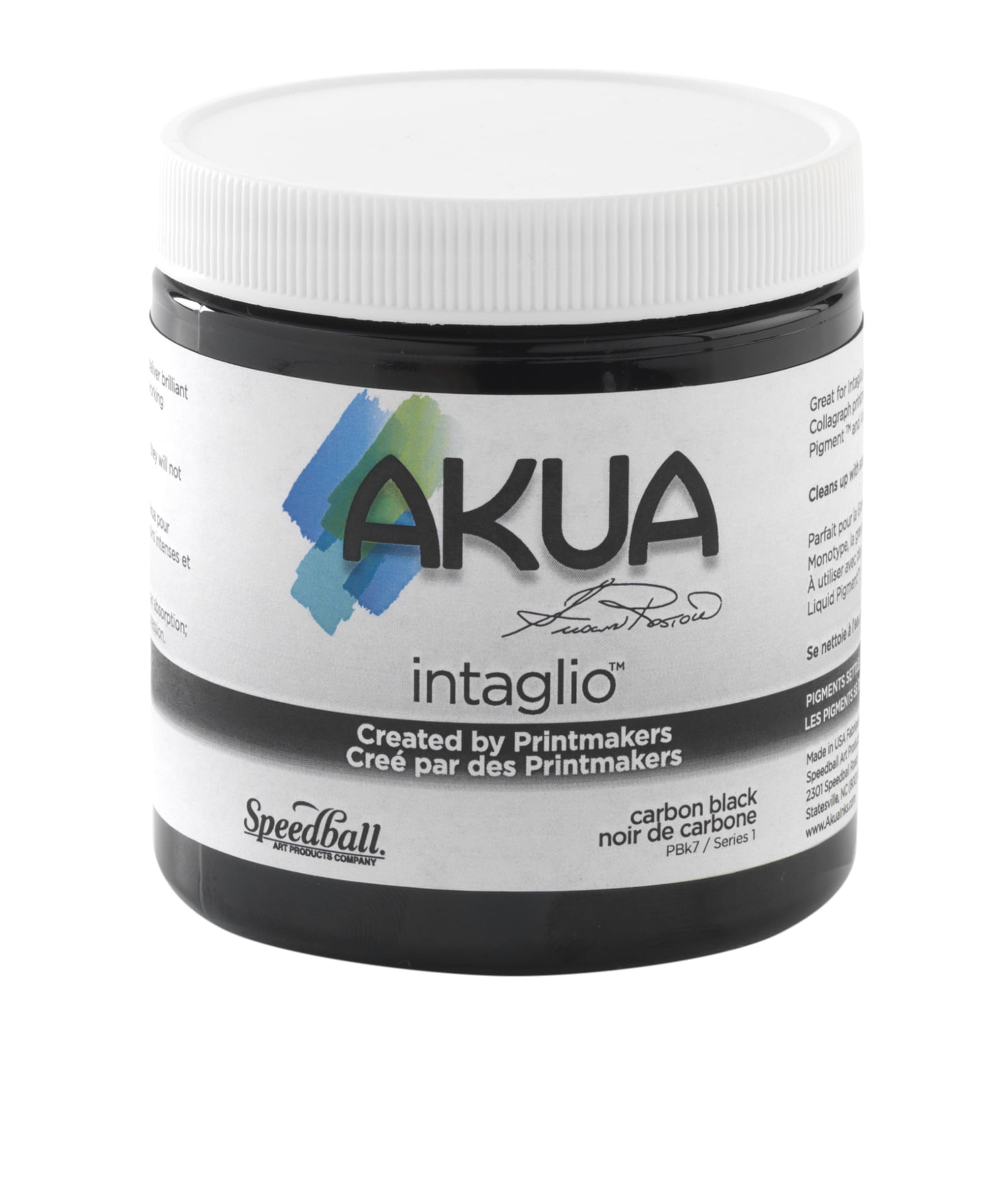Speedball Akua Intaglio Ink, Carbon Black, 8 oz. - Walmart.com
