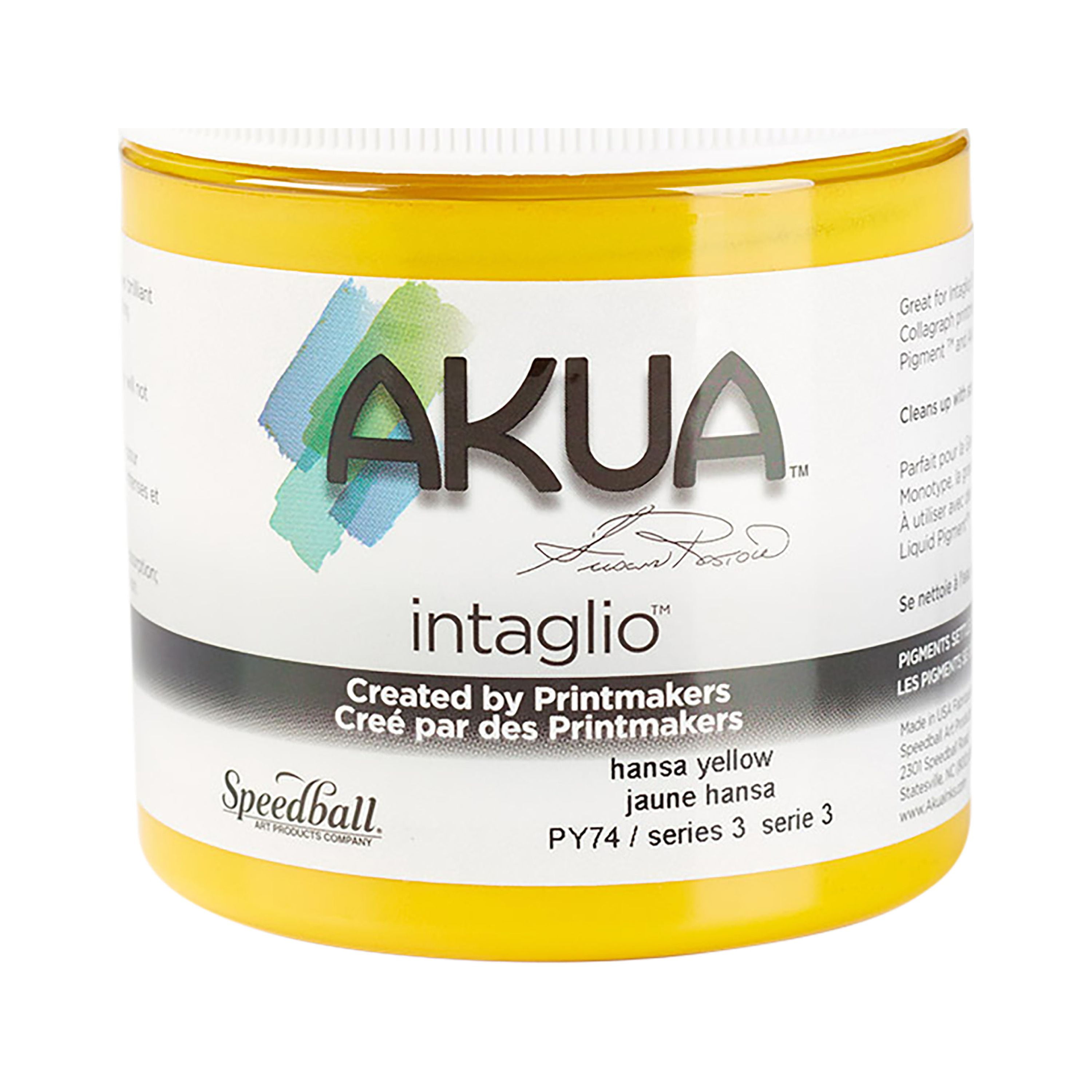 Speedball Akua Intaglio Ink, Hansa Yellow, 8 oz. - Walmart.com