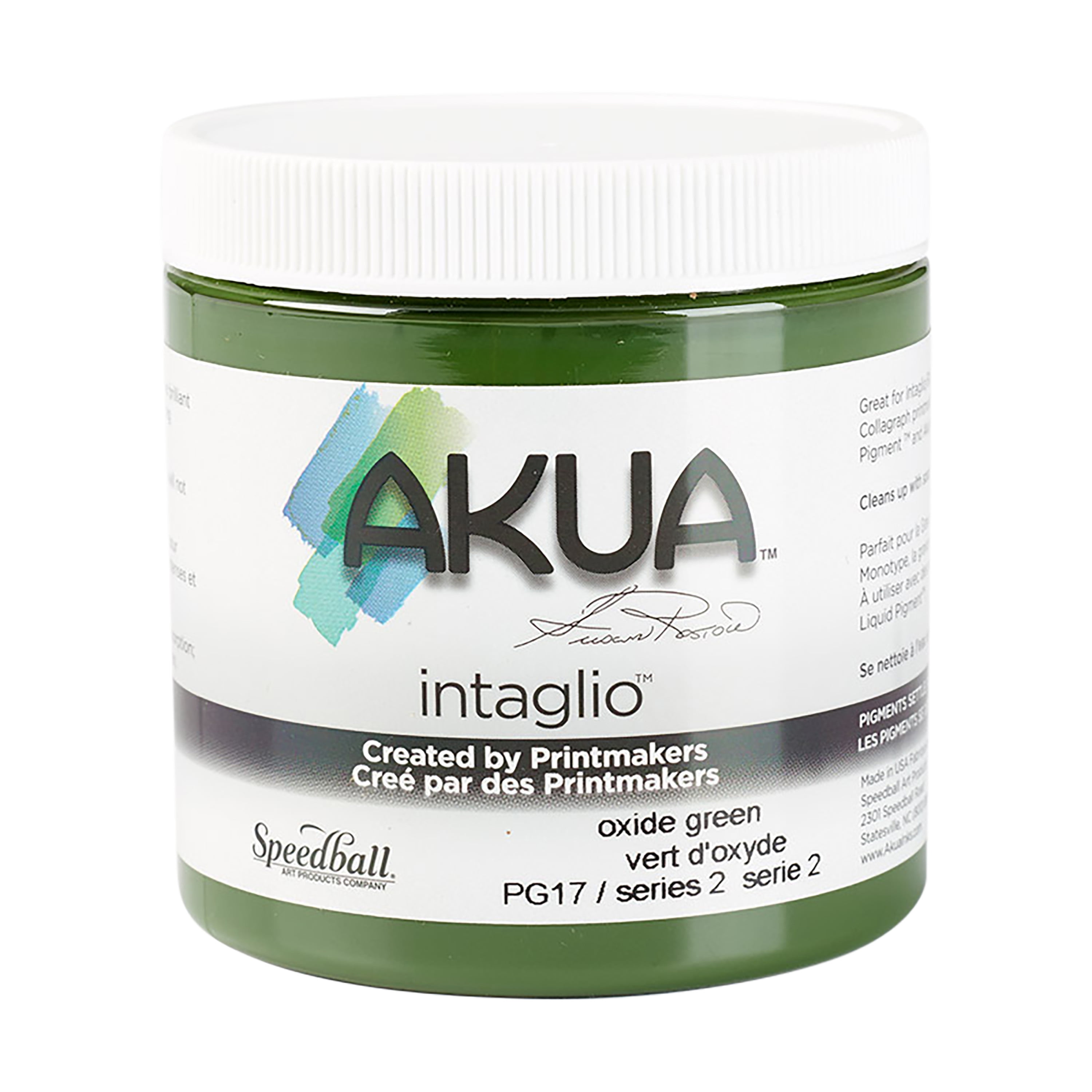 Speedball Akua Intaglio Ink, Oxide Green, 8 oz. - Walmart.com