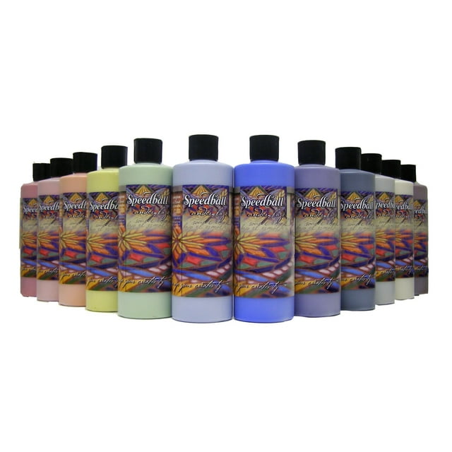 Speedball Art Underglaze Deluxe School Pack (12) 16oz. Underglazes ...