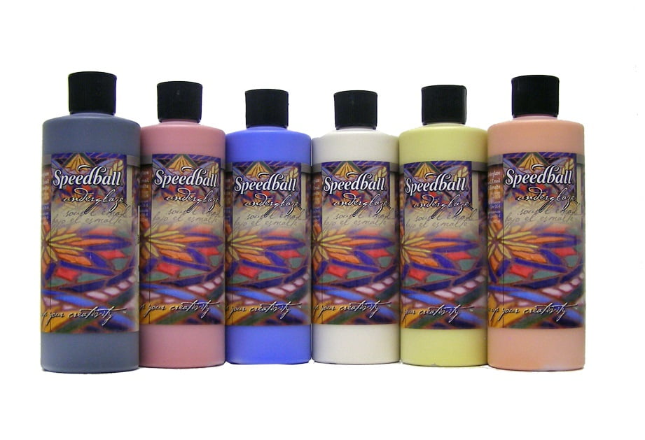 Speedball Art Underglaze School Pack (6) 16oz. Underglazes - Walmart.com