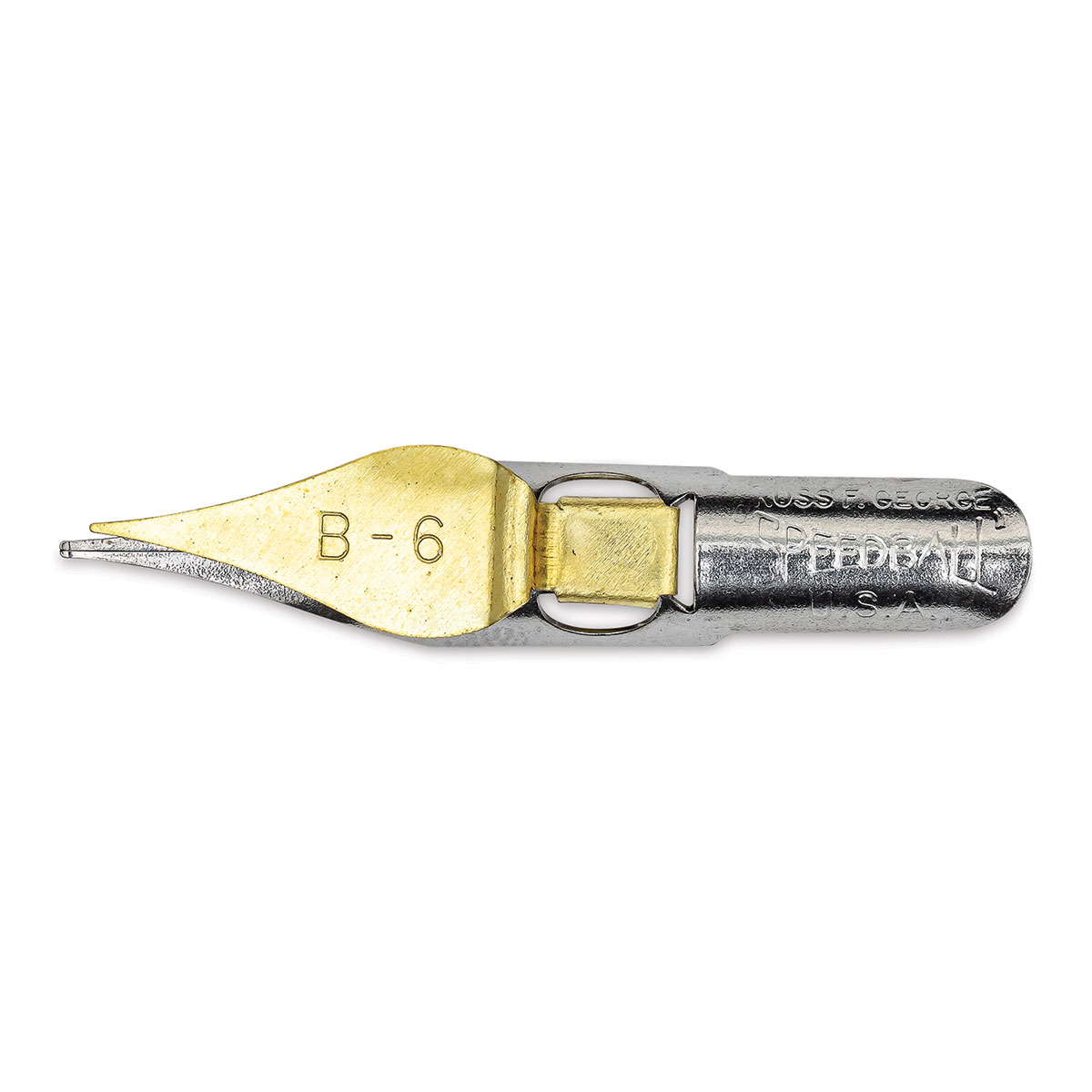 Speedball Broad Edge B-Series Round Calligraphy Nib - B6 - Walmart.com
