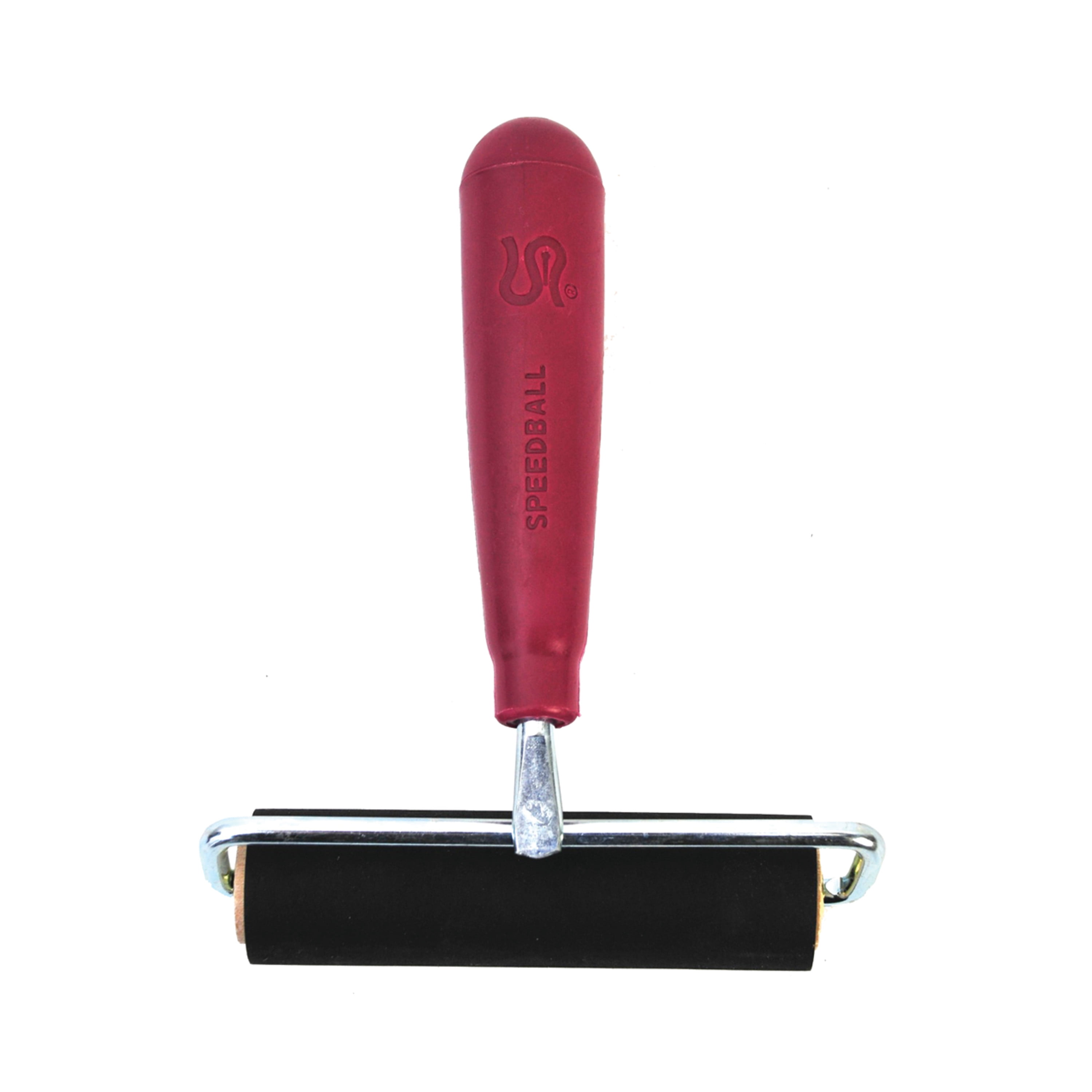 Speedball Deluxe 4in Synthetic Rubber Brayer with Steel Frame and ...