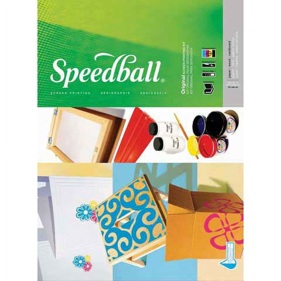 Speedball Flex Screen Printing Fabric Inks- Set of 6, 4 oz - Walmart.com