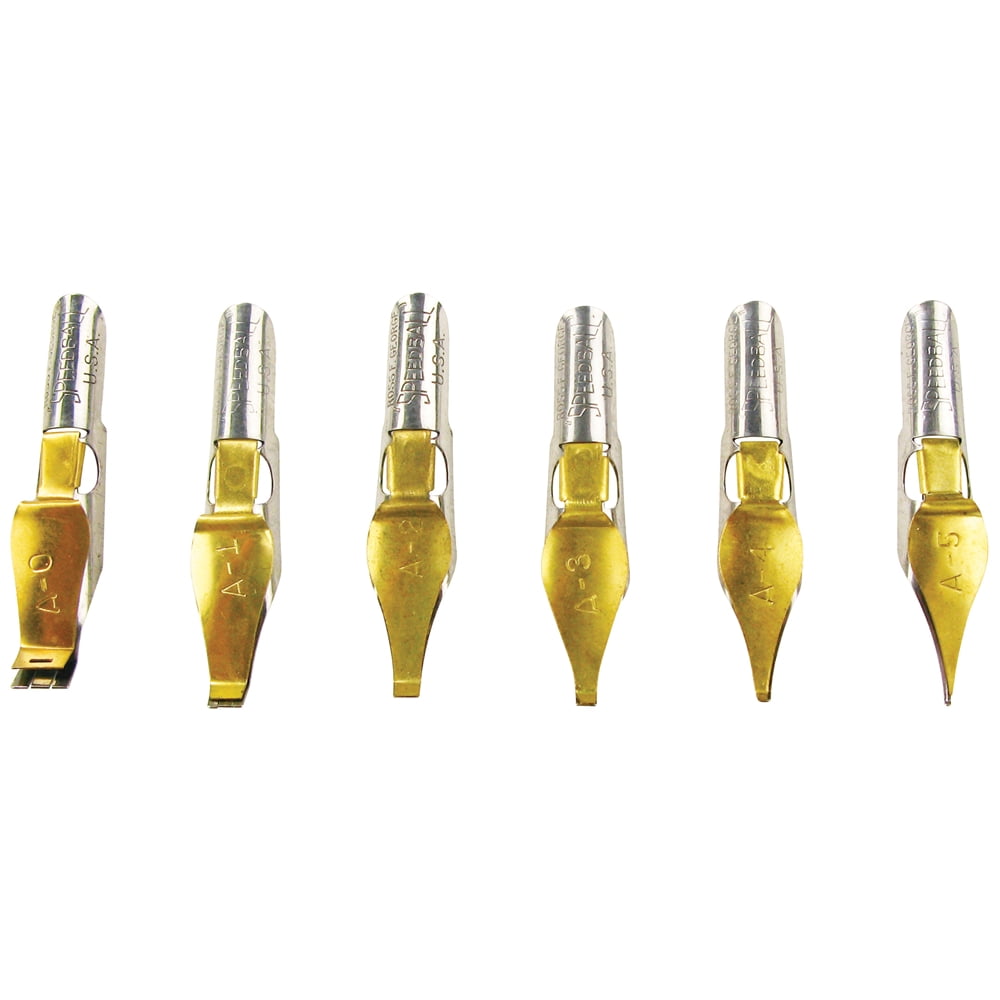 Speedball Lettering & Drawing Pen Point, Individual Nib, A5 Square ...