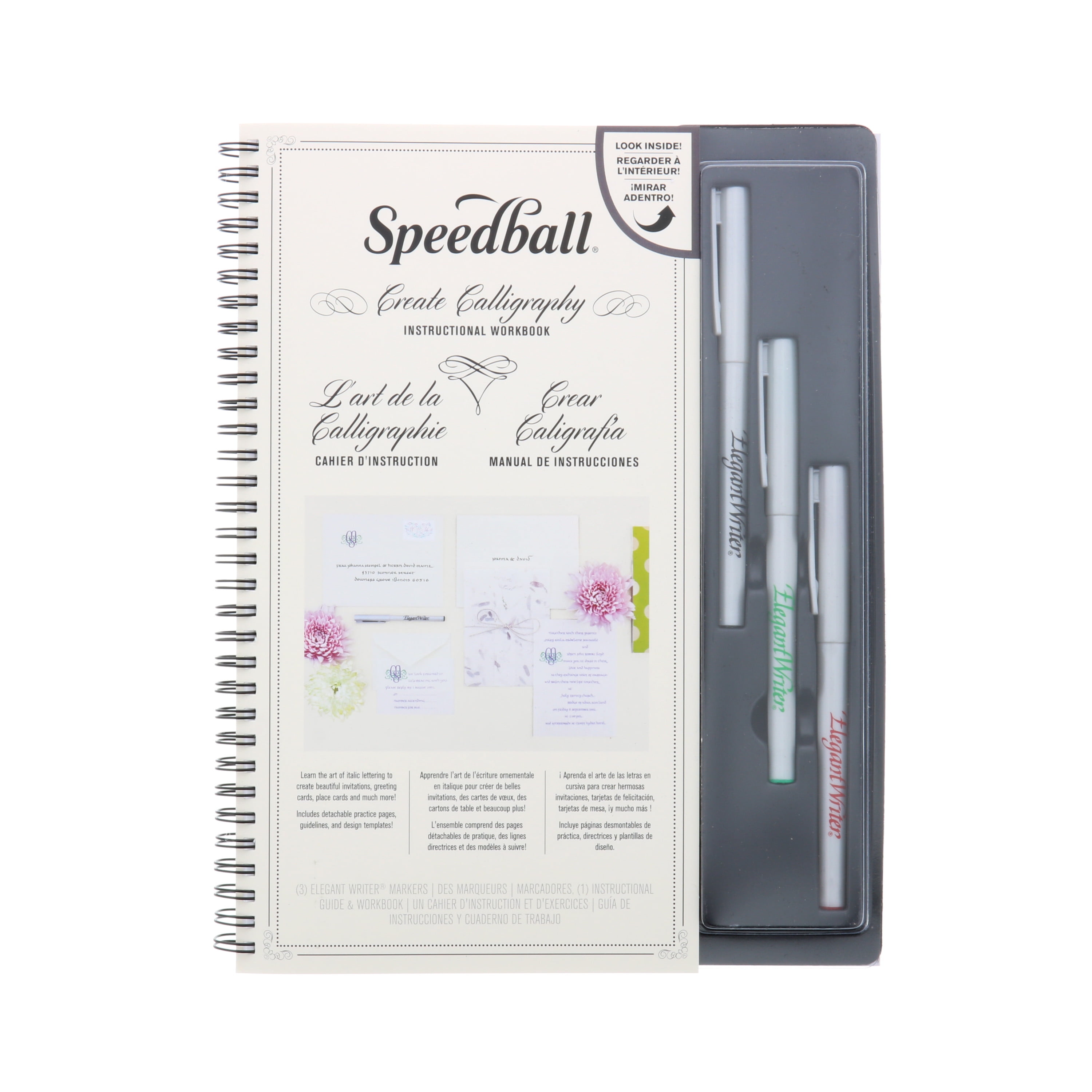 Speedball Lettershop Calligraphy Kit, 18 Pieces - Walmart.com