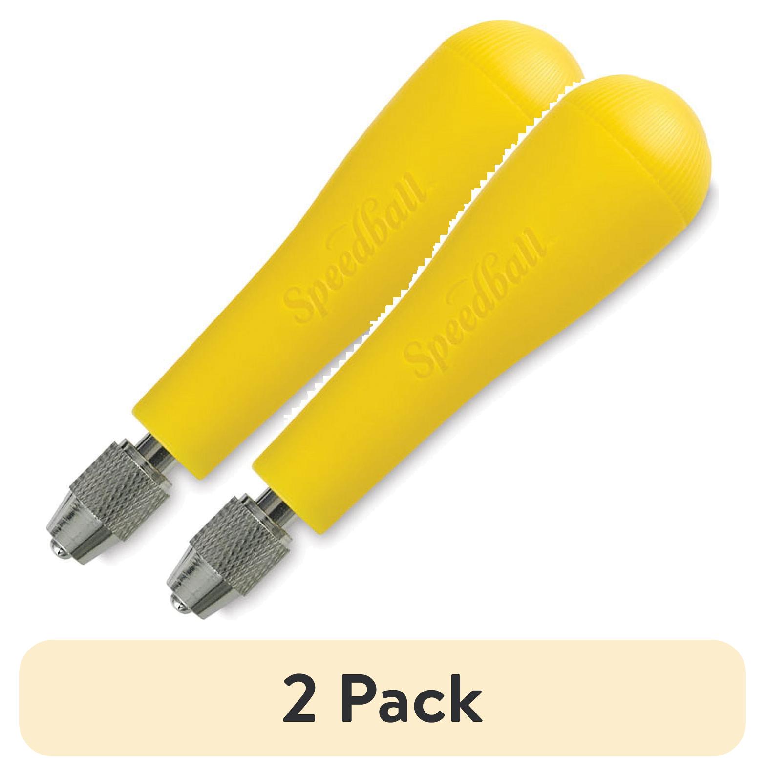 (2 pack) Speedball Linoleum Cutter Handle - Yellow - Walmart.com