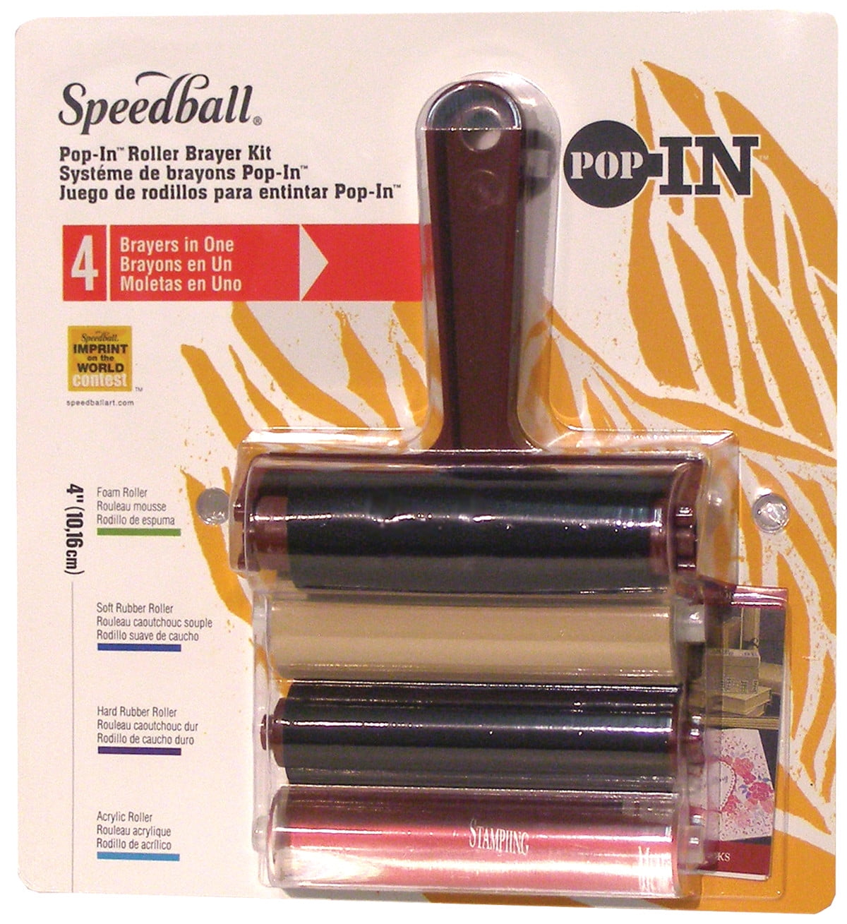 Speedball Pop-In Brayer Kit - Walmart.com