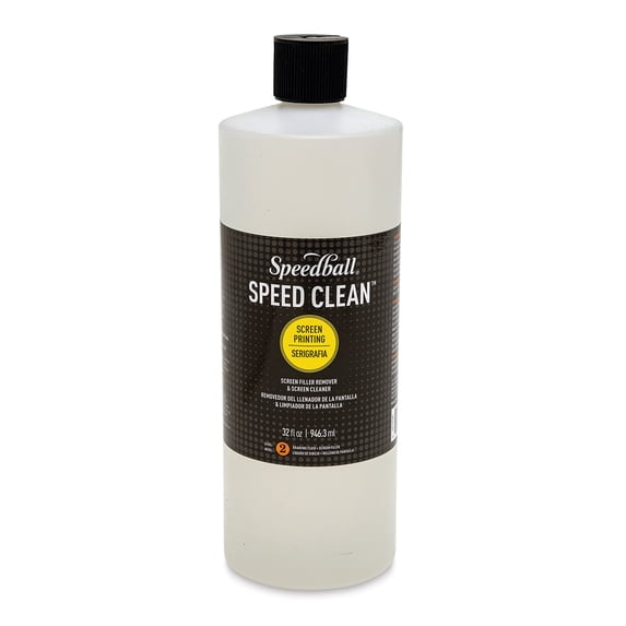 Speedball Speed Clean Screen Cleaner - Squeeze Bottle, 32 oz - Walmart.com
