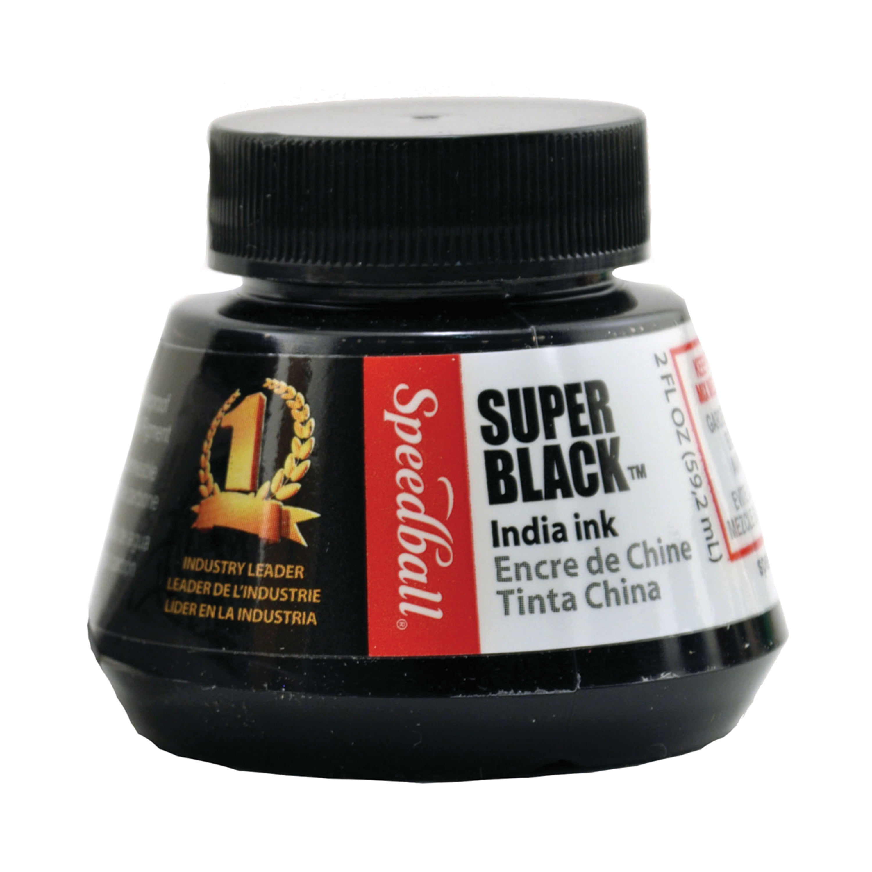 Speedball Super Black India Ink, 2 oz. Bottle - Walmart.com