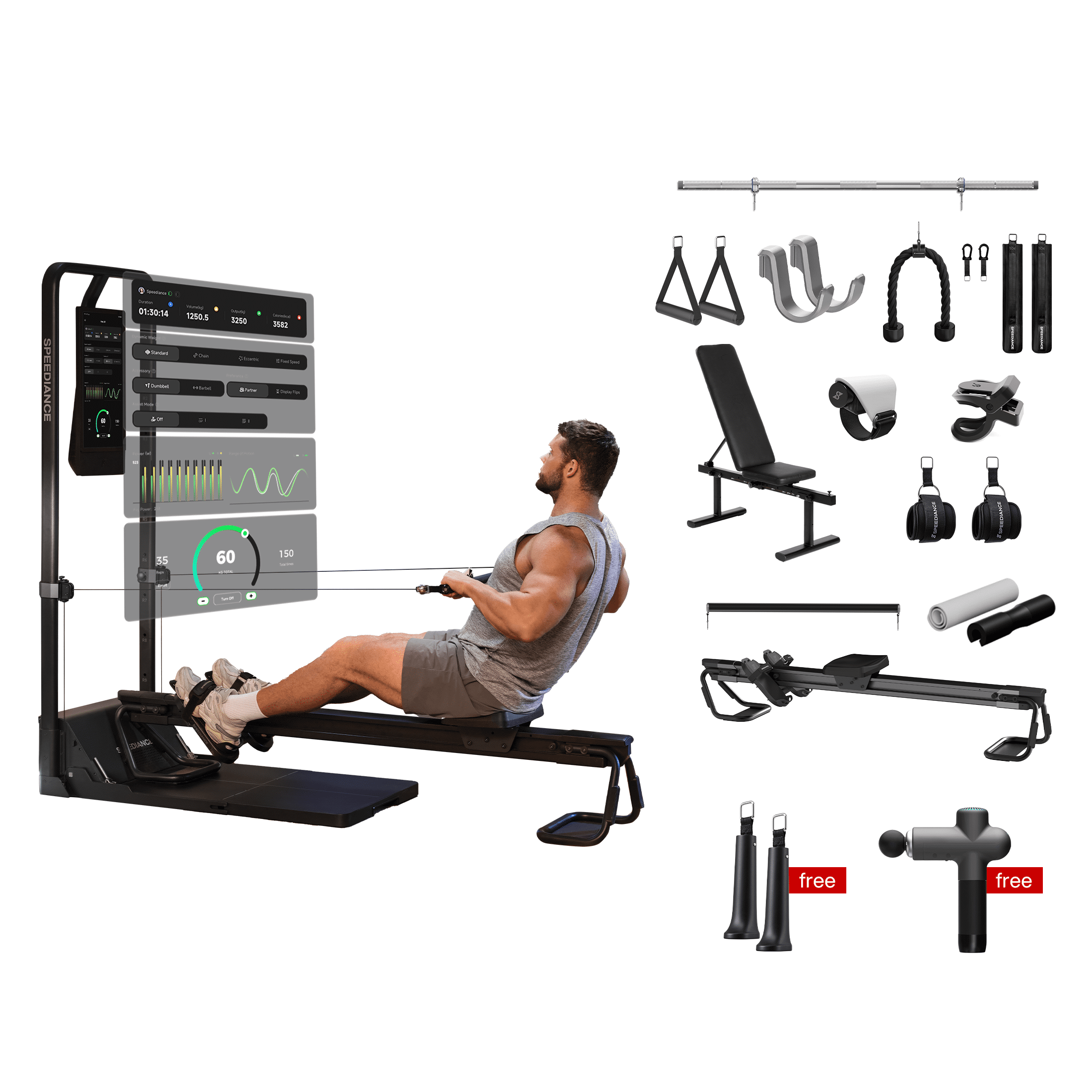Speediance AI-Powered Smart Home Gym System, Multi-functional Smith ...