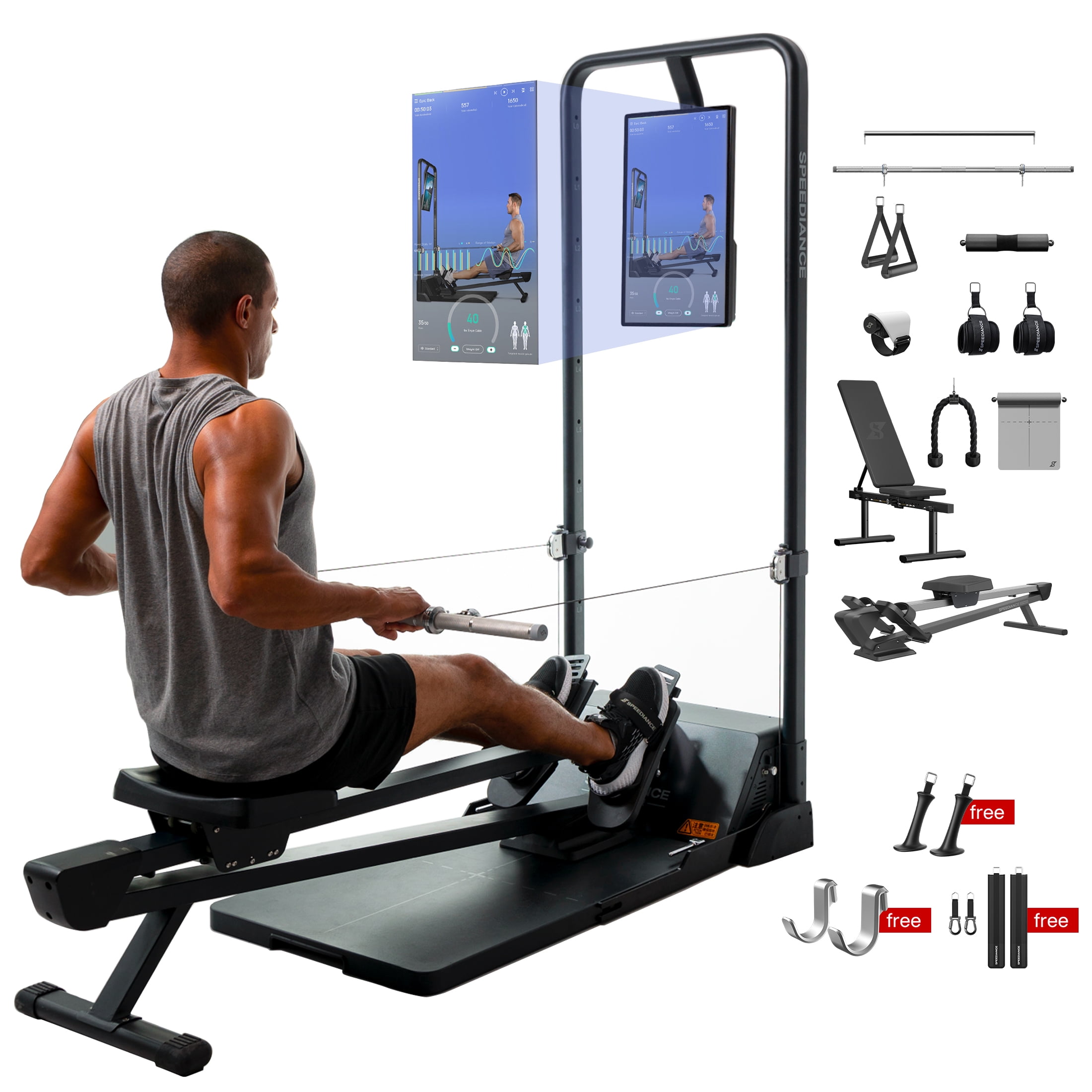 Speediance AI Smart Home Gym, All-in-One Digital Weight Workout Machine ...