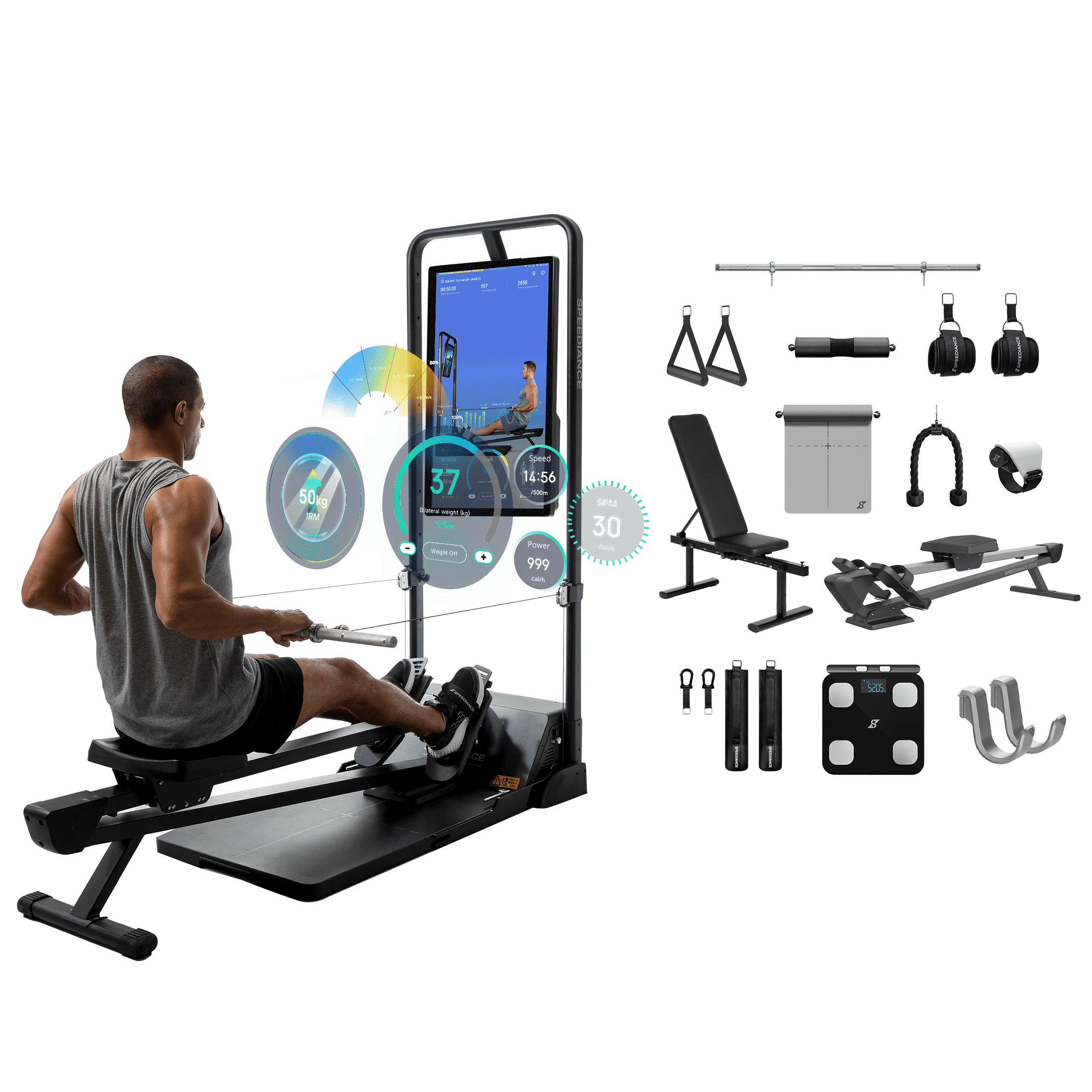 Speediance AI-Powered Smart Home Gym System, Multi-functional Smith ...