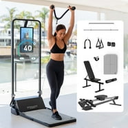 French Fitness Wall Mounted Mirror Functional Trainer (New) - Walmart.com