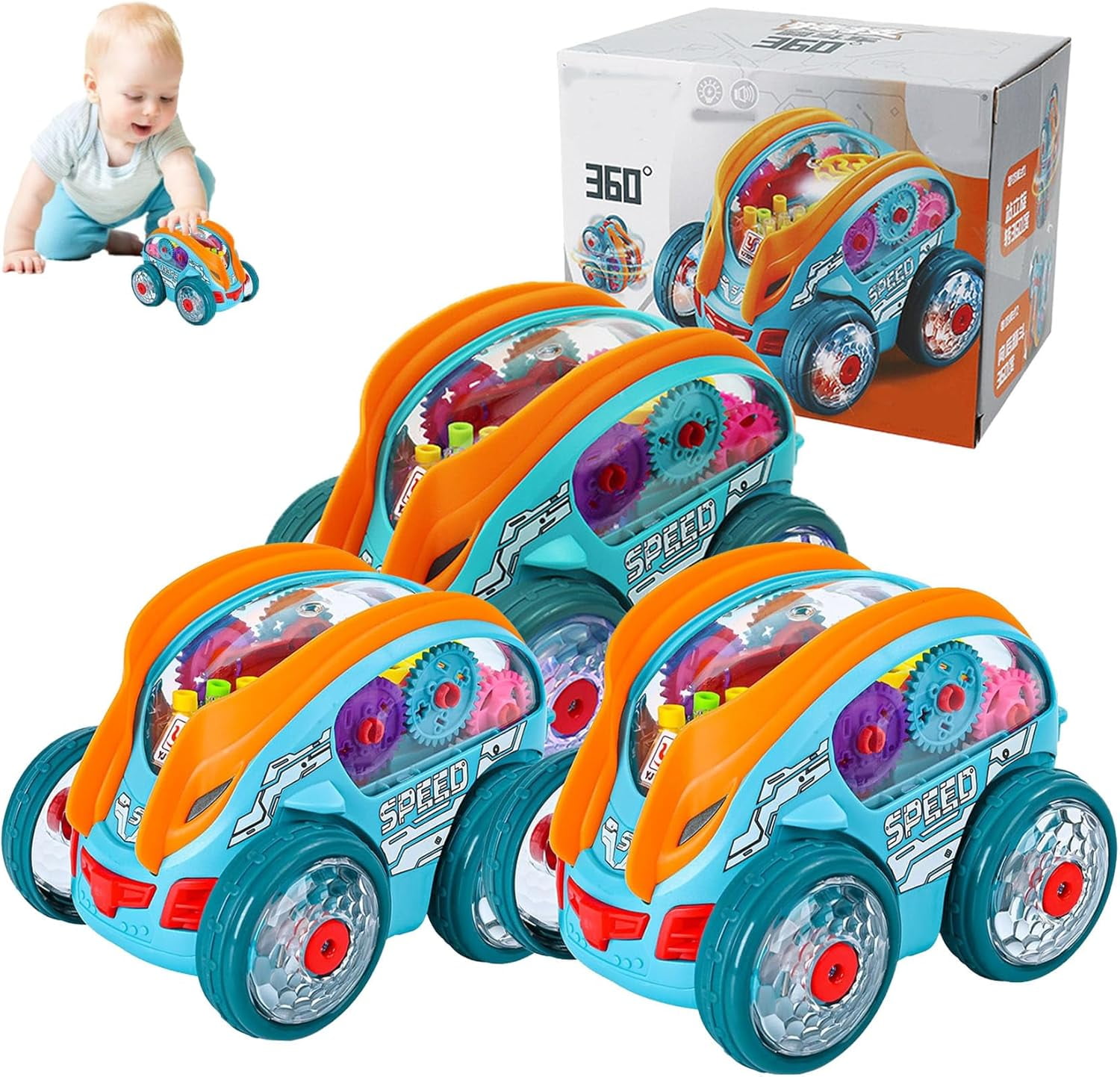 Speedlite Dynamic Gear-Powered Car with, Speedlite Dynamic Gear-Powered ...