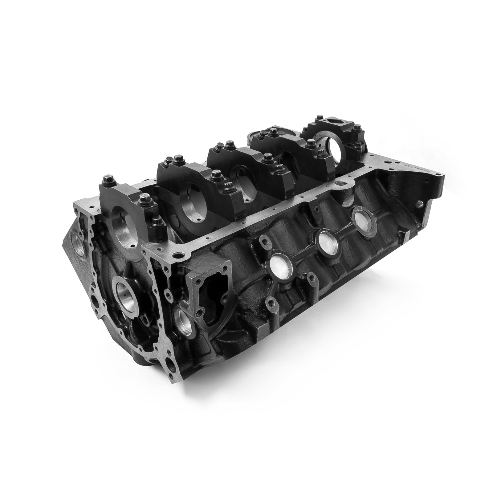 Speedmaster H1 Chevy SBC 400 Bare Iron Engine Block, 4-Bolt Billet Main ...
