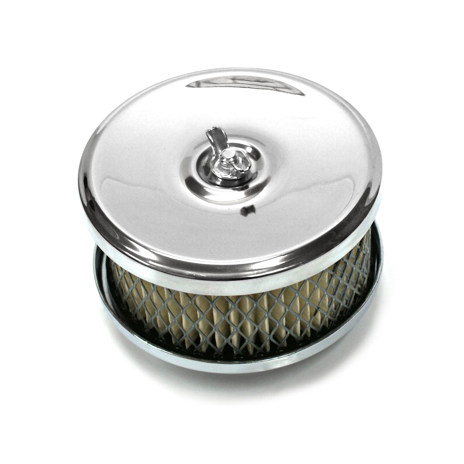 Speedmaster PCE104.1002 4" x 2 7/8" Deep Dish Style Air Cleaner Kit ...