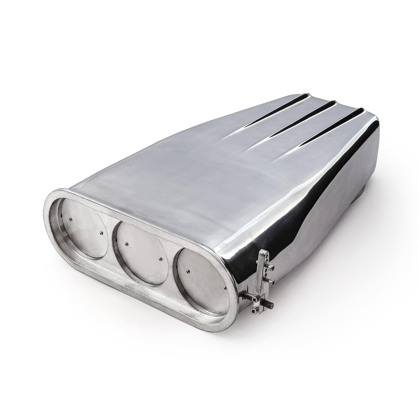 Speedmaster PCE106.1004 Polished Aluminum Single & Dual Carburetor Bug ...