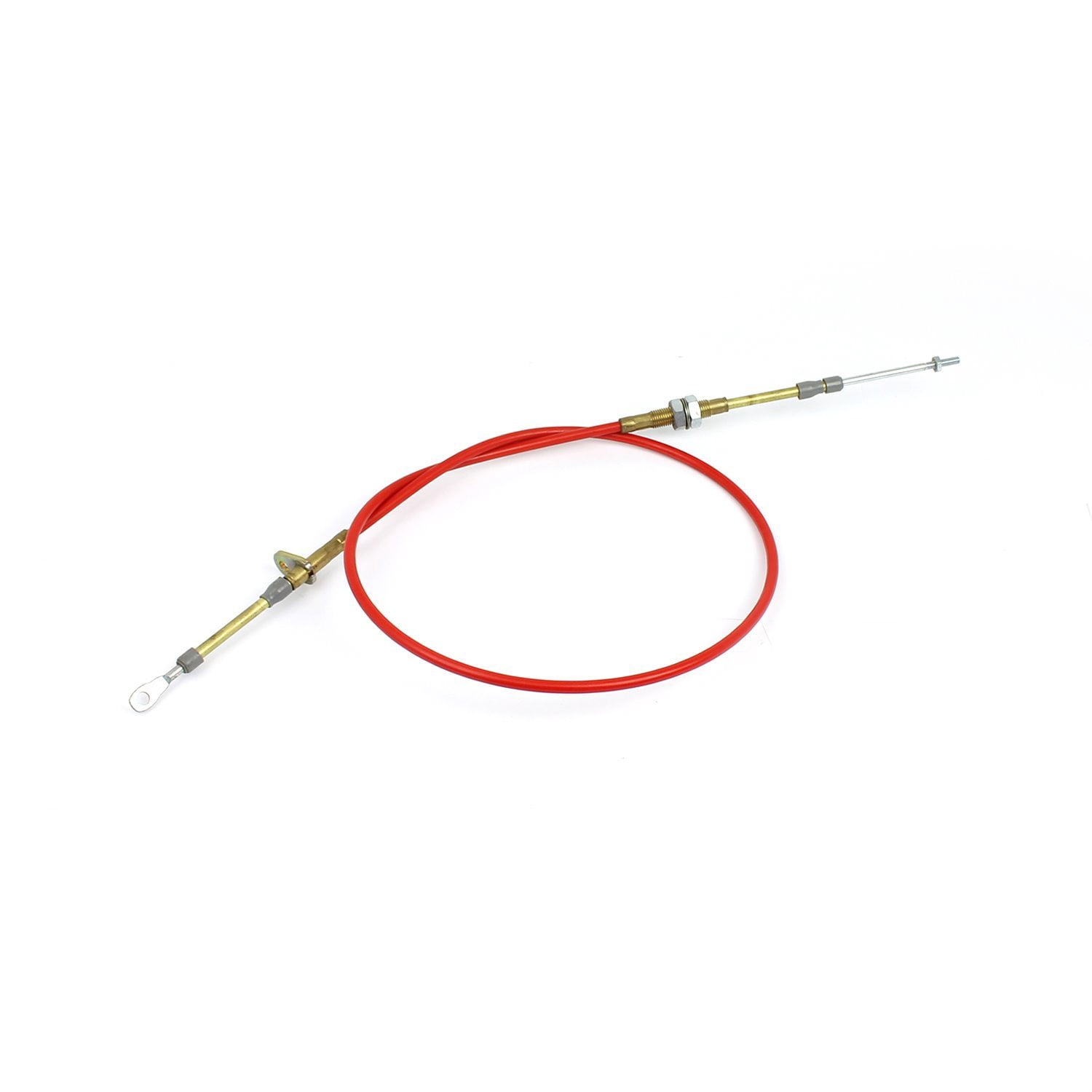 Speedmaster PCE219.1001 4 Ft. Length Shifter Cable Eyelet Threaded ...