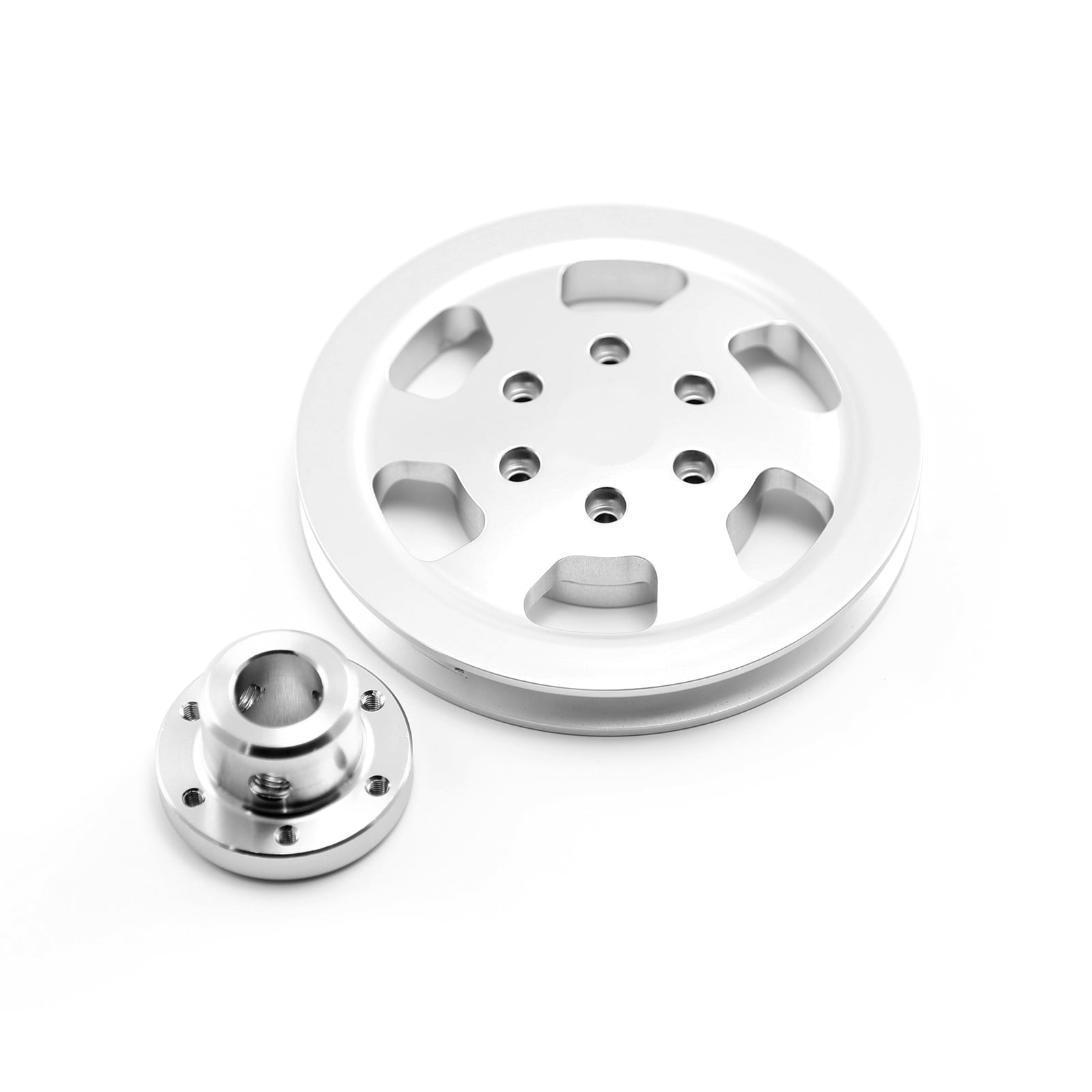 Speedmaster PCE240.1004 Compatible with Chevy Gm Aluminum 1V Groove ...