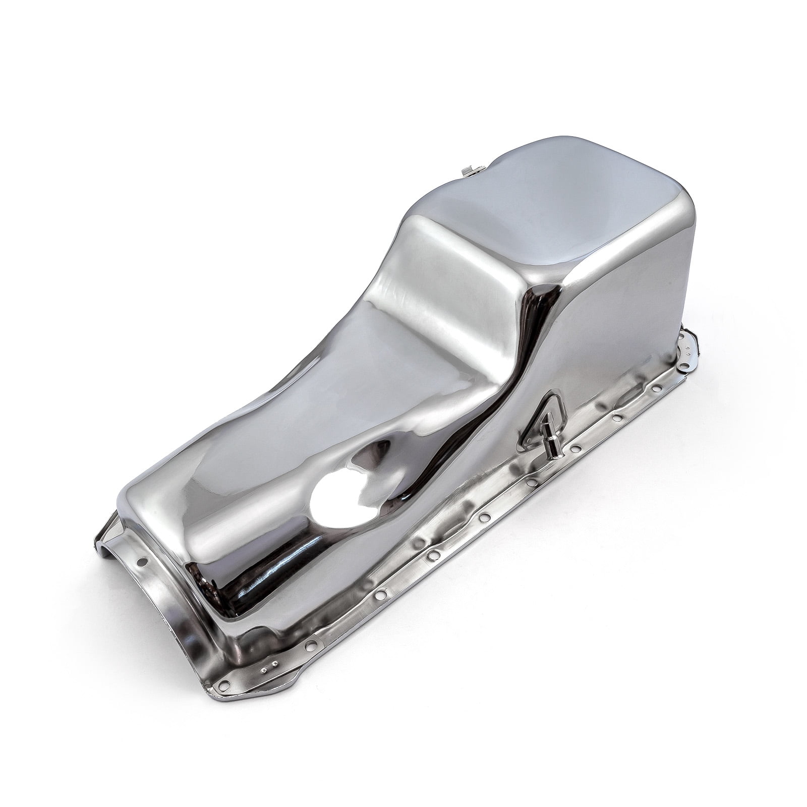 Speed Master Chrome Oil Pan, Compatible with Chevy BBC 454 Gen 4 Rear ...