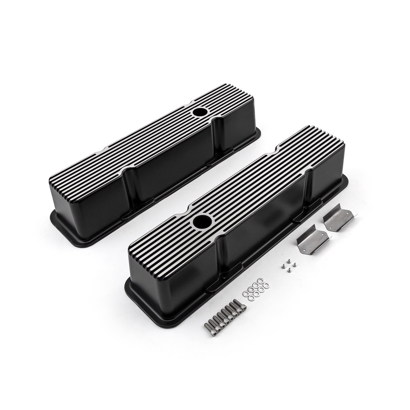 Speedmaster PCE314.1070.04 Compatible with Chevy SBC 350 Black Aluminum ...