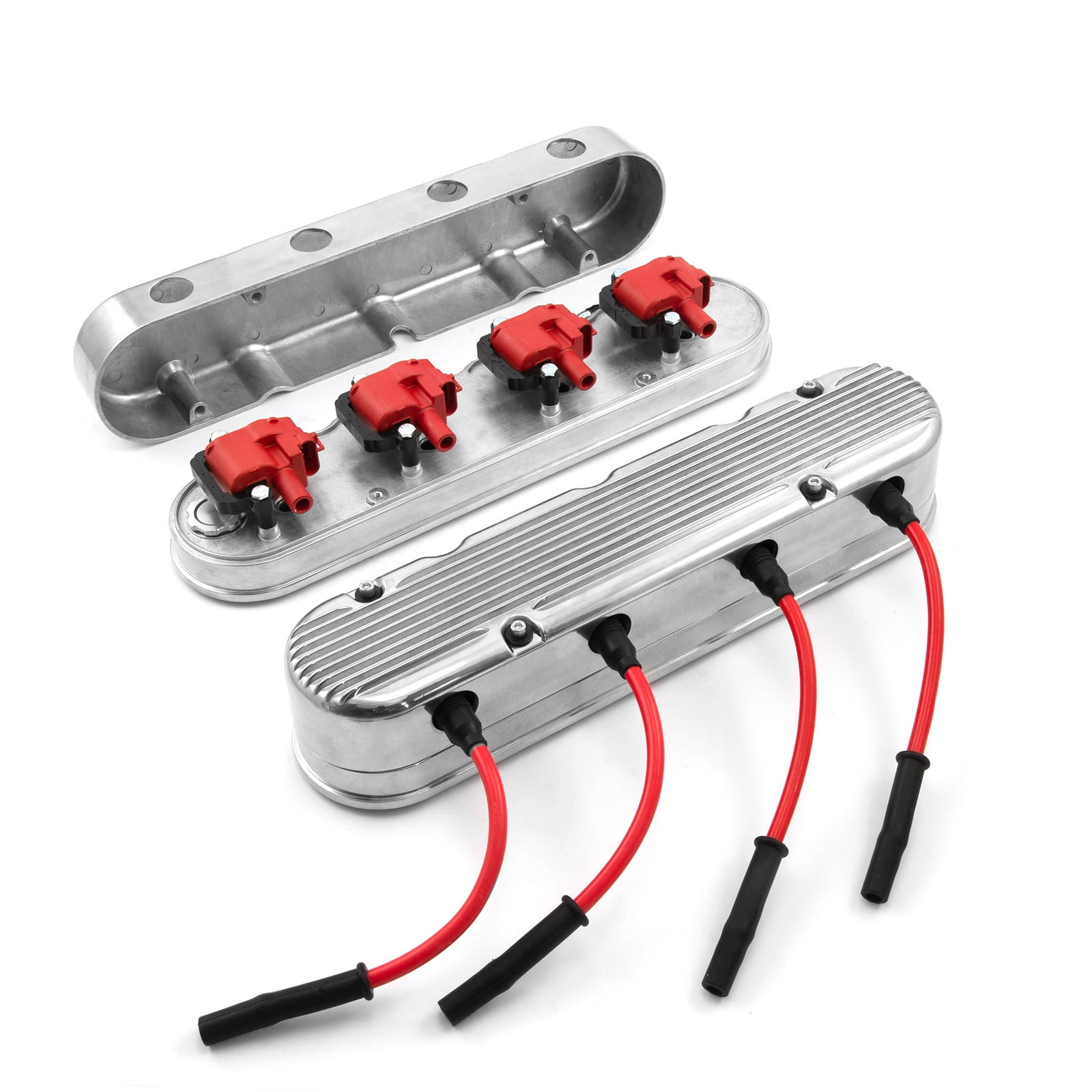 Speedmaster PCE314.1252.01 Compatible with Chevy LS 2pc Finned Vintage ...