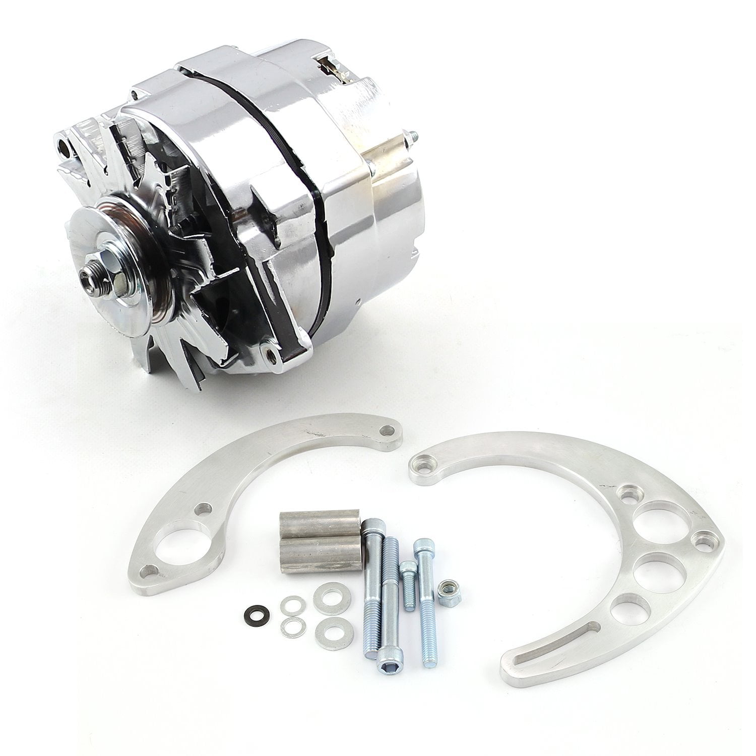 Speedmaster PCE360.1110 Chevy BBC 454 100 Amp 1 Wire Alternator / Short ...