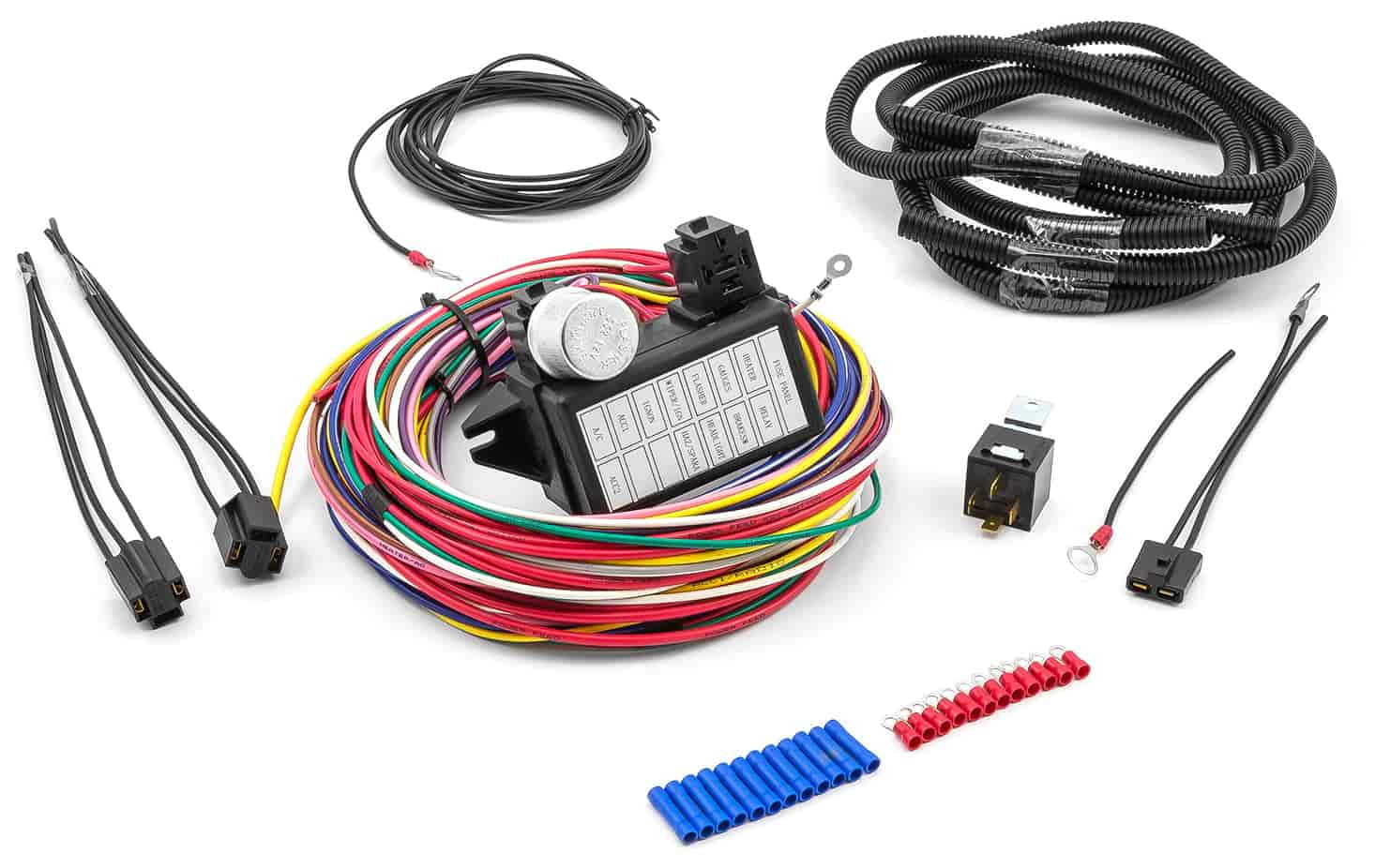 Speedmaster PCE368.1011 Universal 12-Circuit Wiring Harness 12-Circuit ...