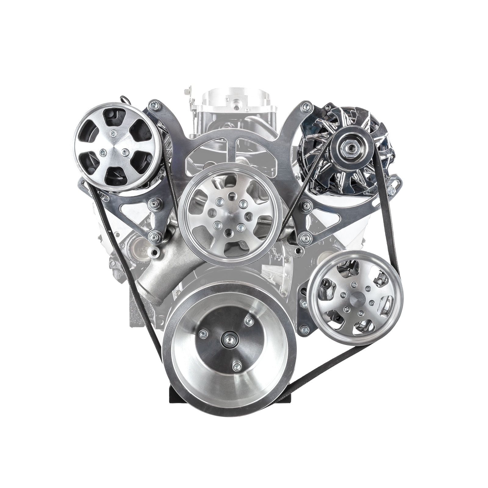 Speedmaster PCE415.1028 Compatible with Chevy SBC 350 Aluminum Complete ...