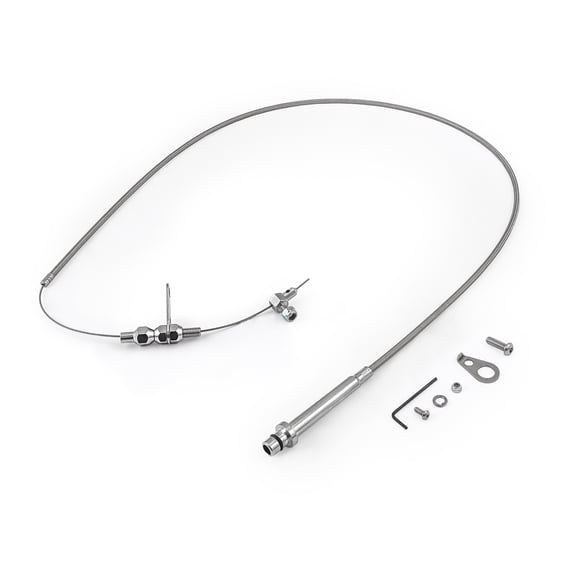 Speedmaster PCE469.1001 GM Turbo TH350 56" Stainless Steel Braided ...