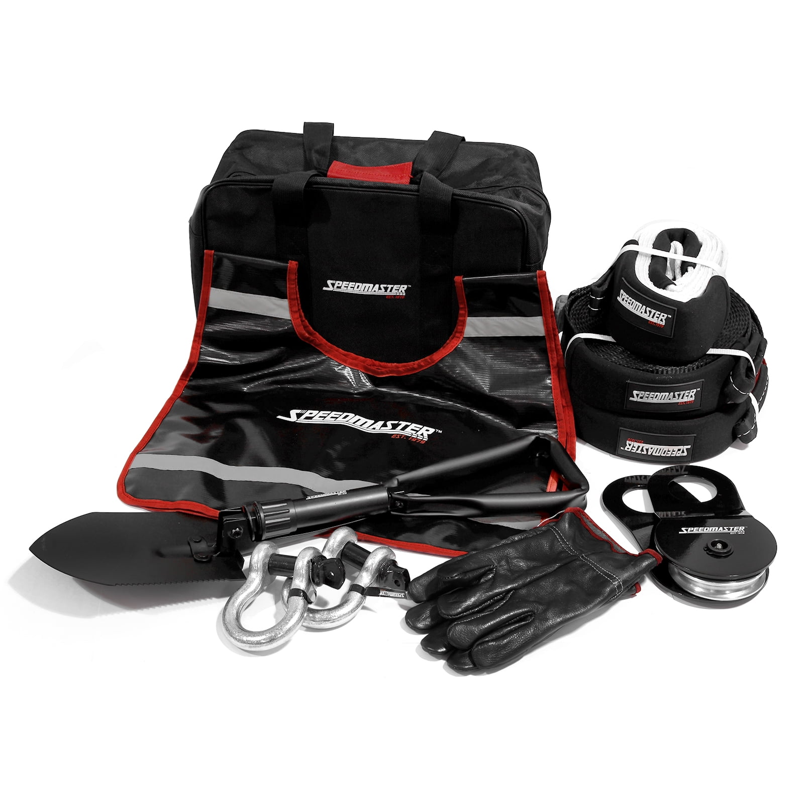 Speedmaster PCE565.1001 4WD Winch Recovery Kit Plus (Snatch Shackle ...