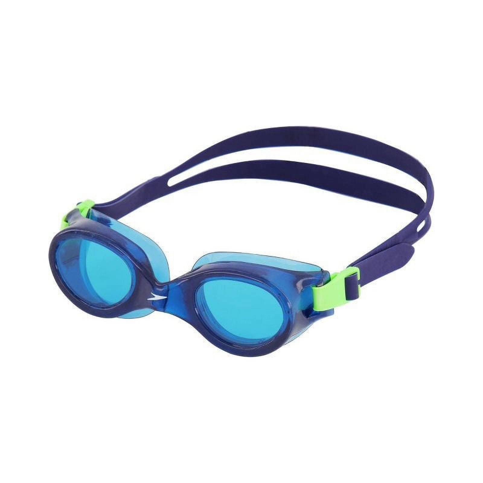 Speedo Adult Boomerang Swim Goggles - Blue/Cobalt - Walmart.com