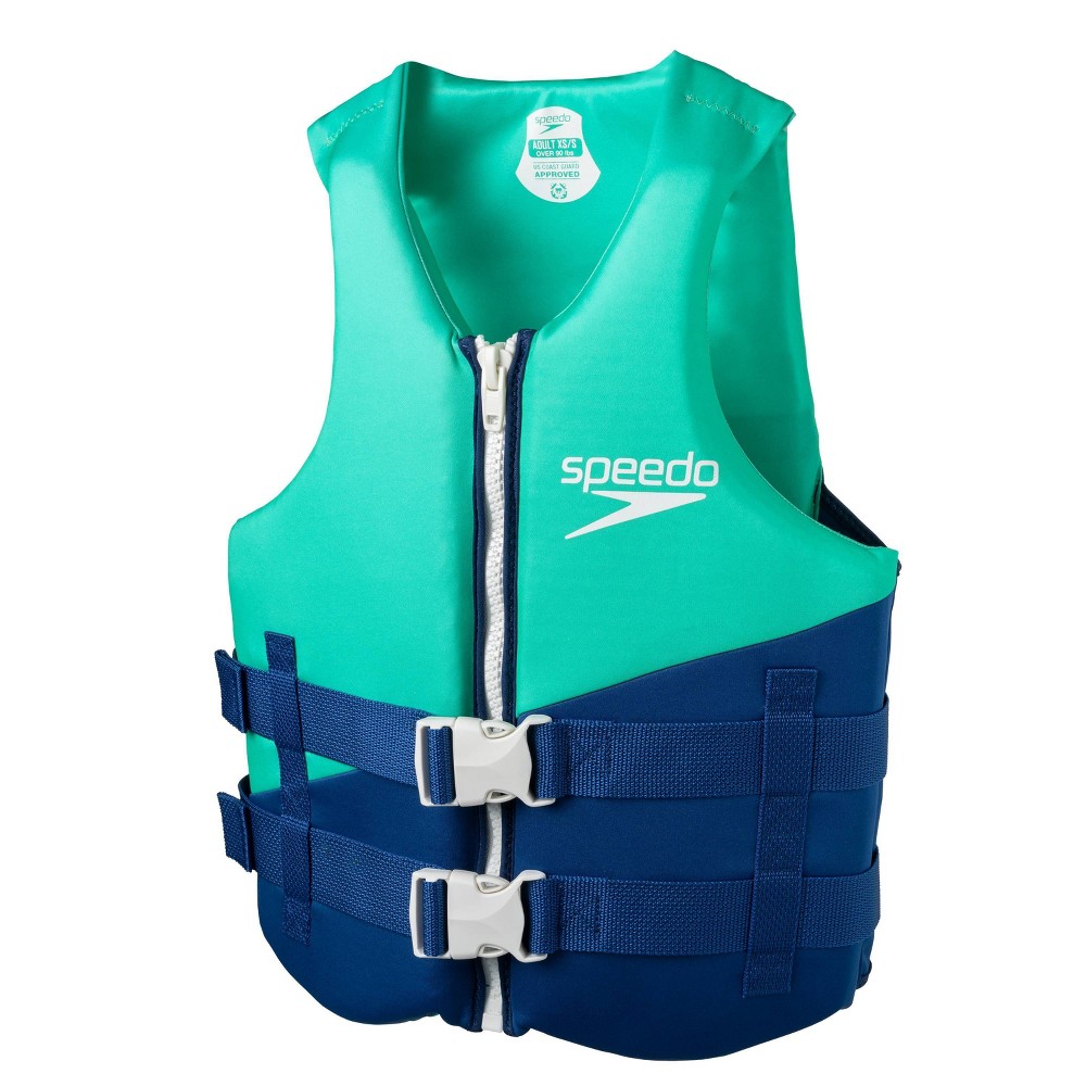 Speedo Adult Aquaprene PFD Life Vest, US Coast Guard-Approved, XS/S ...