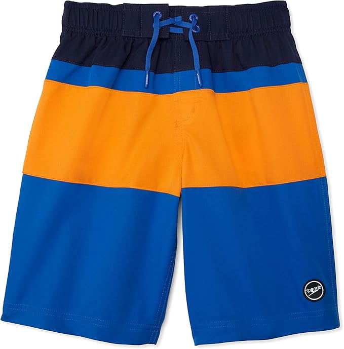 Speedo Boy's Swim Trunk Knee Length Blocked Volley size S-8 - Walmart.com