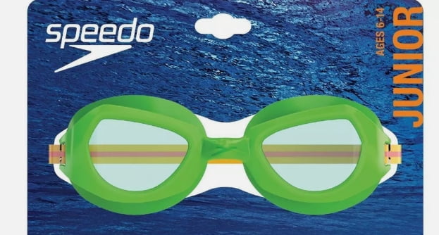 Speedo Cool & Comfortable Goggle Junior Sprinter - Green Gecko ...