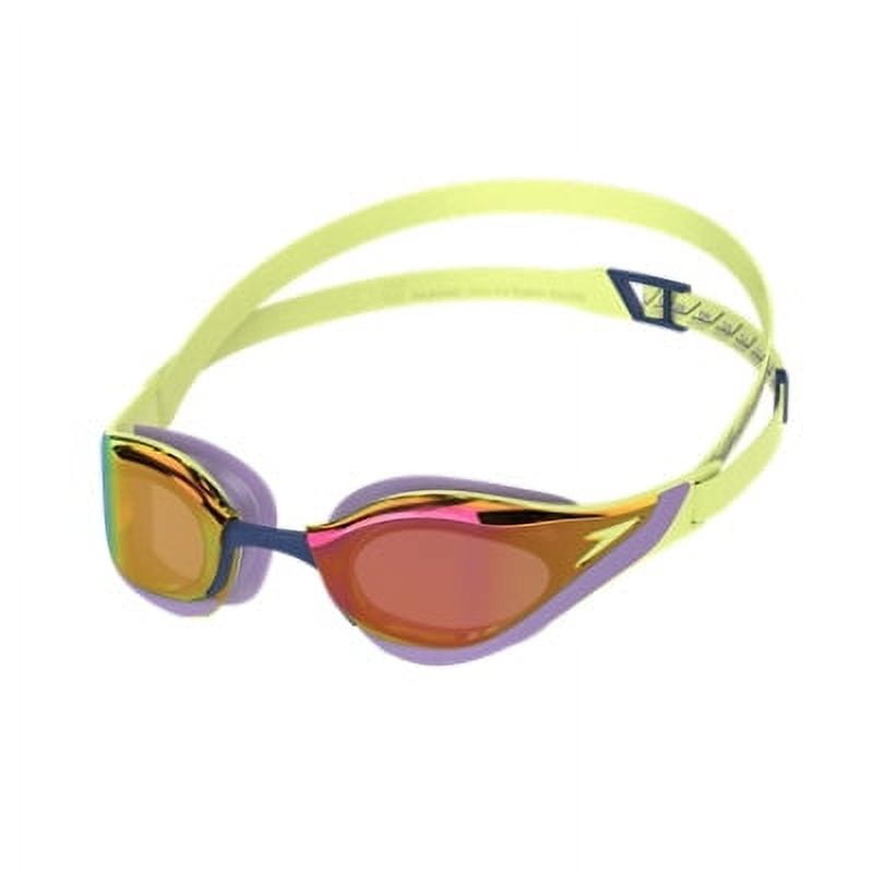Speedo Fastskin Pure Focus Mirrored Goggles, Spritz Miami Lilac/Ruby ...