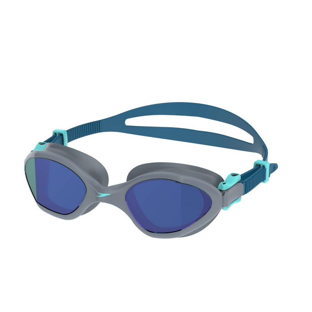 Speedo Junior Amp Mirrored Swim Goggles - Gray/Blue - Walmart Business ...