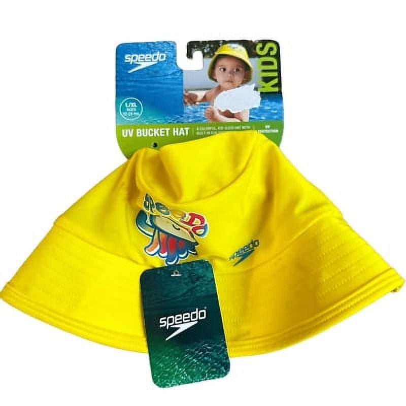 Speedo Kids UV Bucket Hat, Yellow, L/LX Size, Ages 12-24 Months ...
