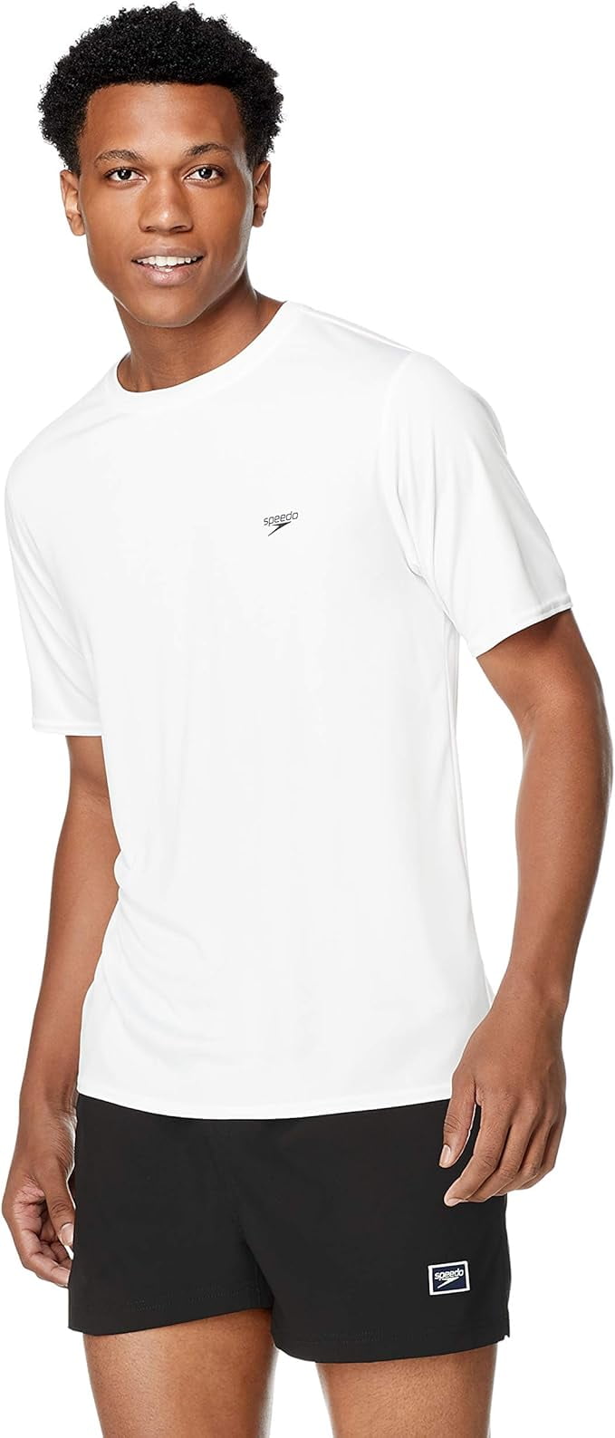 Speedo Men's Uv Swim Shirt Graphic Short Sleeve Tee - Walmart.com