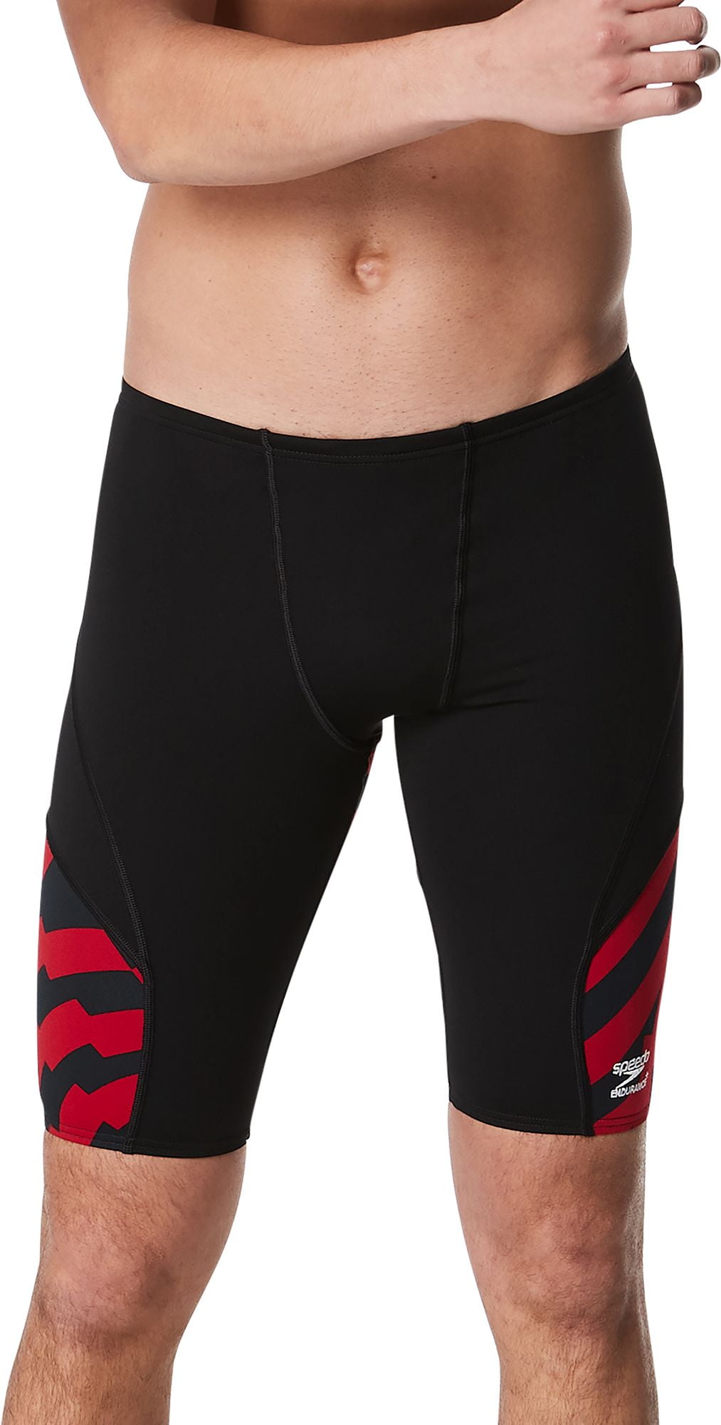 Speedo Men's Vortex Maze Jammer Swimsuit (Speedo Maroon, 28) - Walmart.com