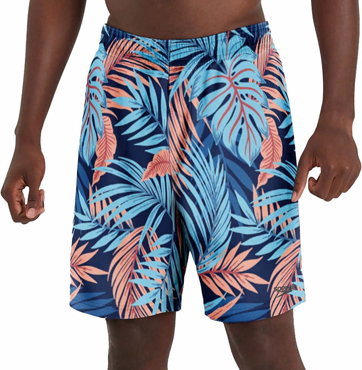 Speedo Mens Hydro Volley Swim Shorts (Dark Blue, Medium) - Walmart.com