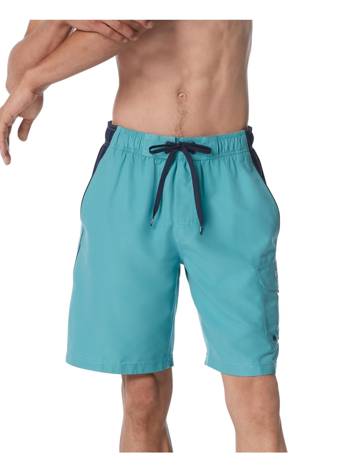 Speedo Mens Partially Lined Polyester Swim Trunks - Walmart.com