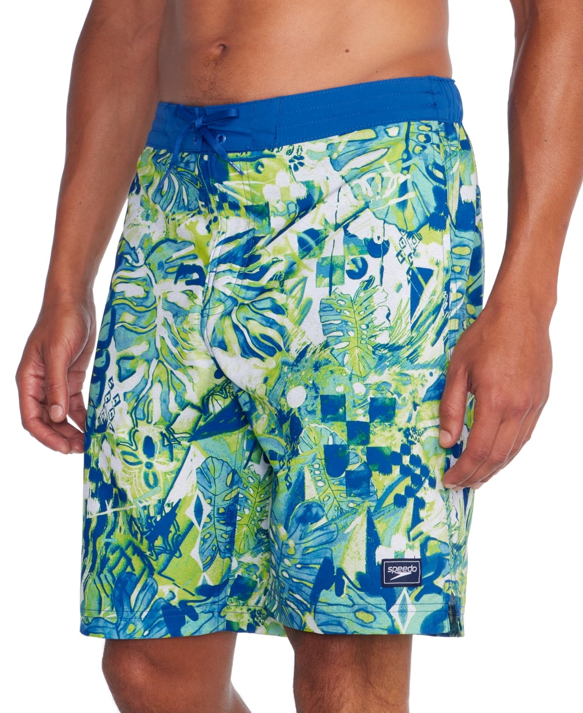 Speedo Mens Regular fit Board Shorts Swimwear XL / 9 Inseam Green ...