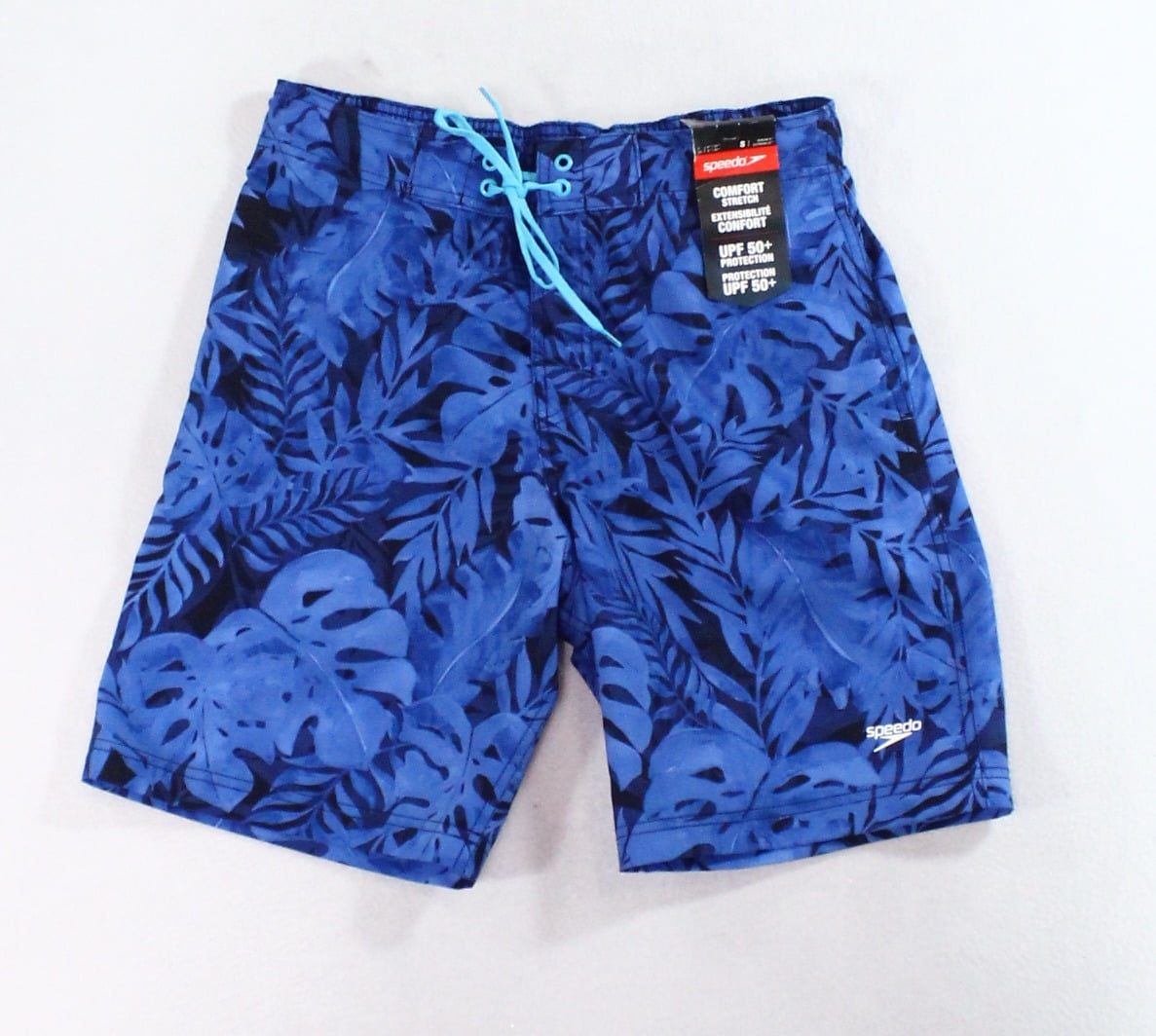 Speedo Men's Bondi Ombré Gradient Floral 2-Way Stretch UPF 50 9" Board ...