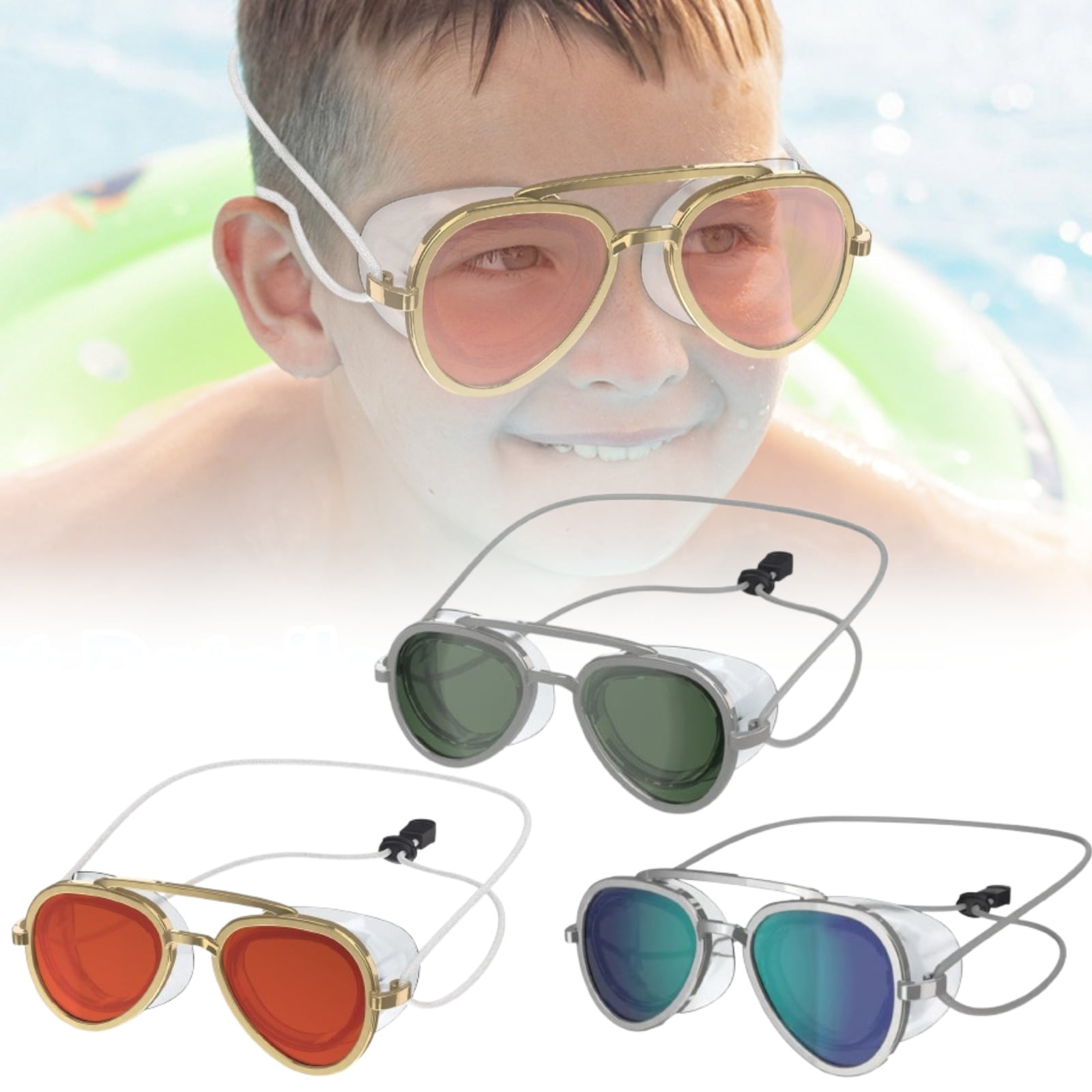 Speedo Sunny G Goggles Swimming Goggles Adult – All-Weather Performance ...